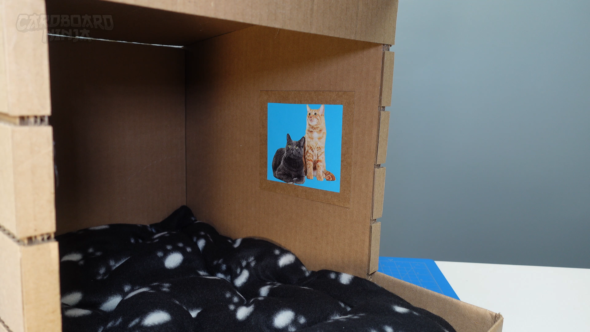 Modern Cardboard Pet House for Cats 🐱 : 11 Steps (with Pictures ...