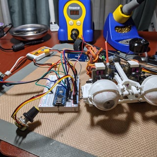 DIY Compact 3D Printed Animatronic Eye Mechanism : 4 Steps (with ...