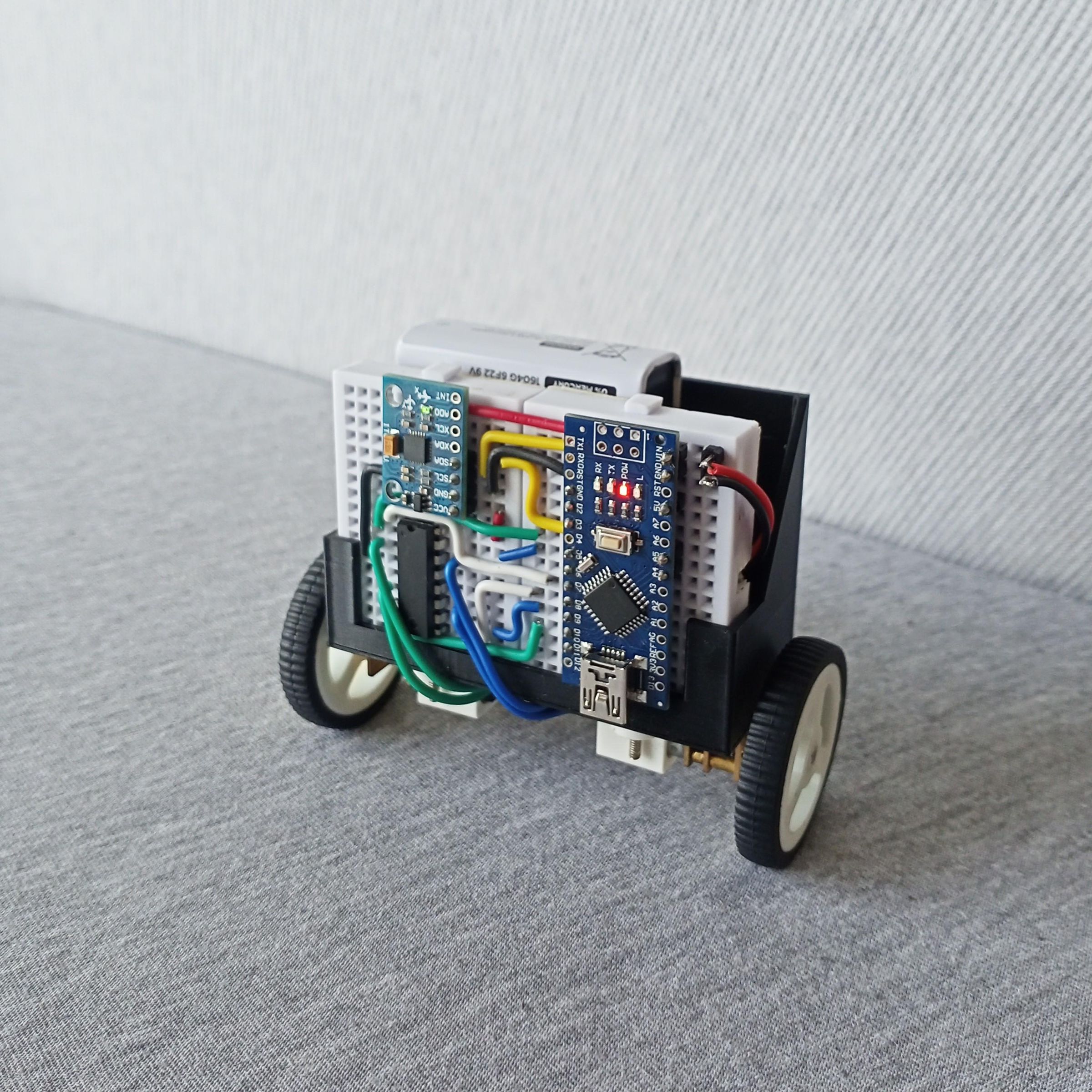 The Breadboarded Self Balancing Robot : 18 Steps (with Pictures ...