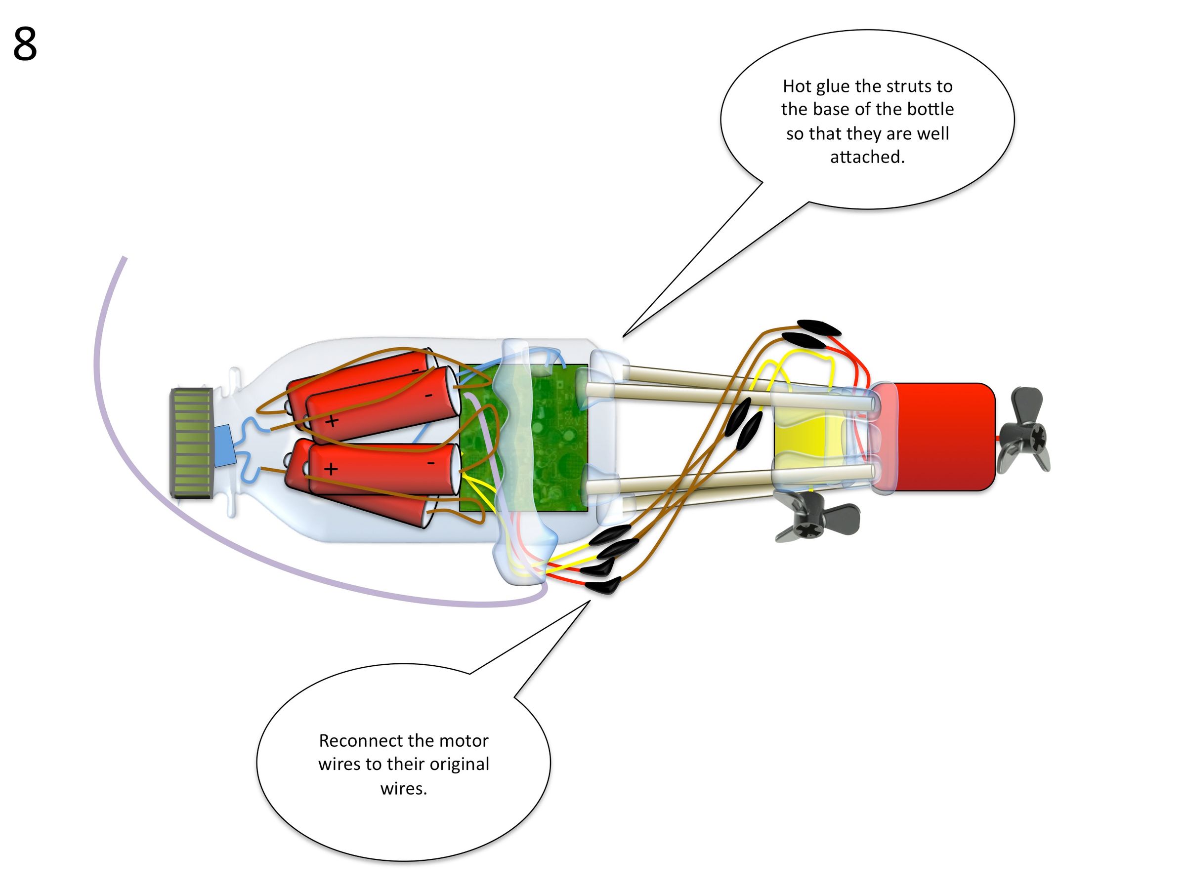 Make an RC Submarine From RC Car! : 16 Steps - Instructables