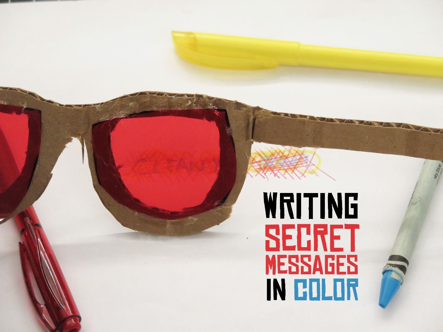 Writing Secret Messages in Color : 4 Steps (with Pictures) - Instructables