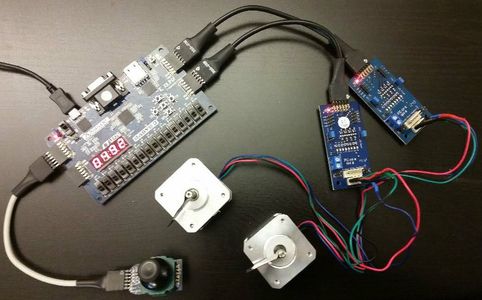 Using a Joystick to Control Stepper Motors With an FPGA : 5 Steps - Instructables