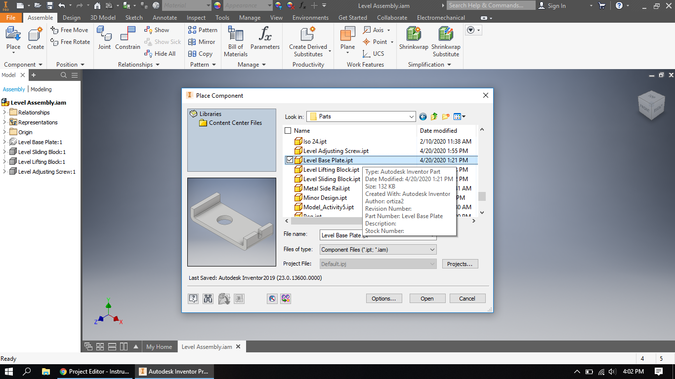 How to Make an Assembly in Inventor : 28 Steps - Instructables
