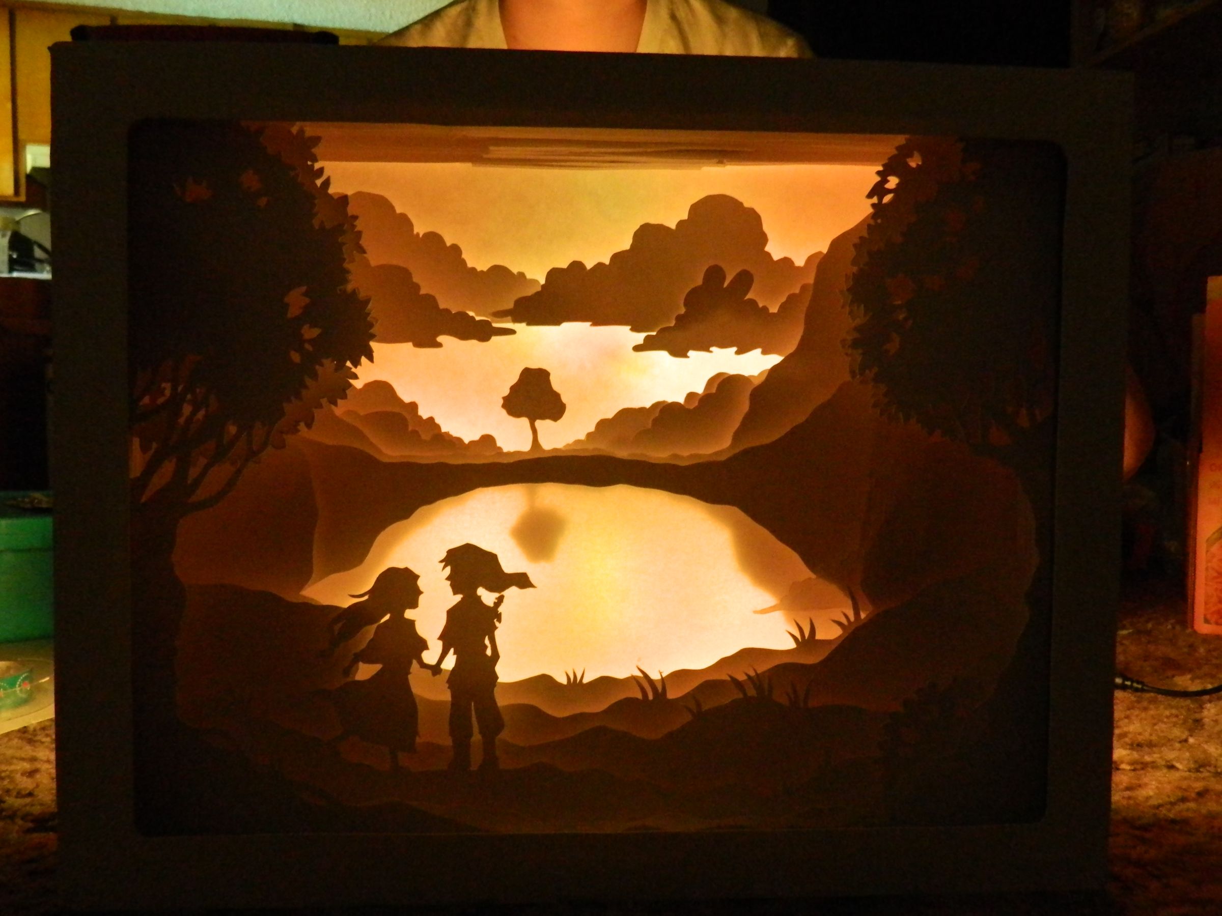 Paper Cut Shadow Box : 5 Steps (with Pictures) - Instructables