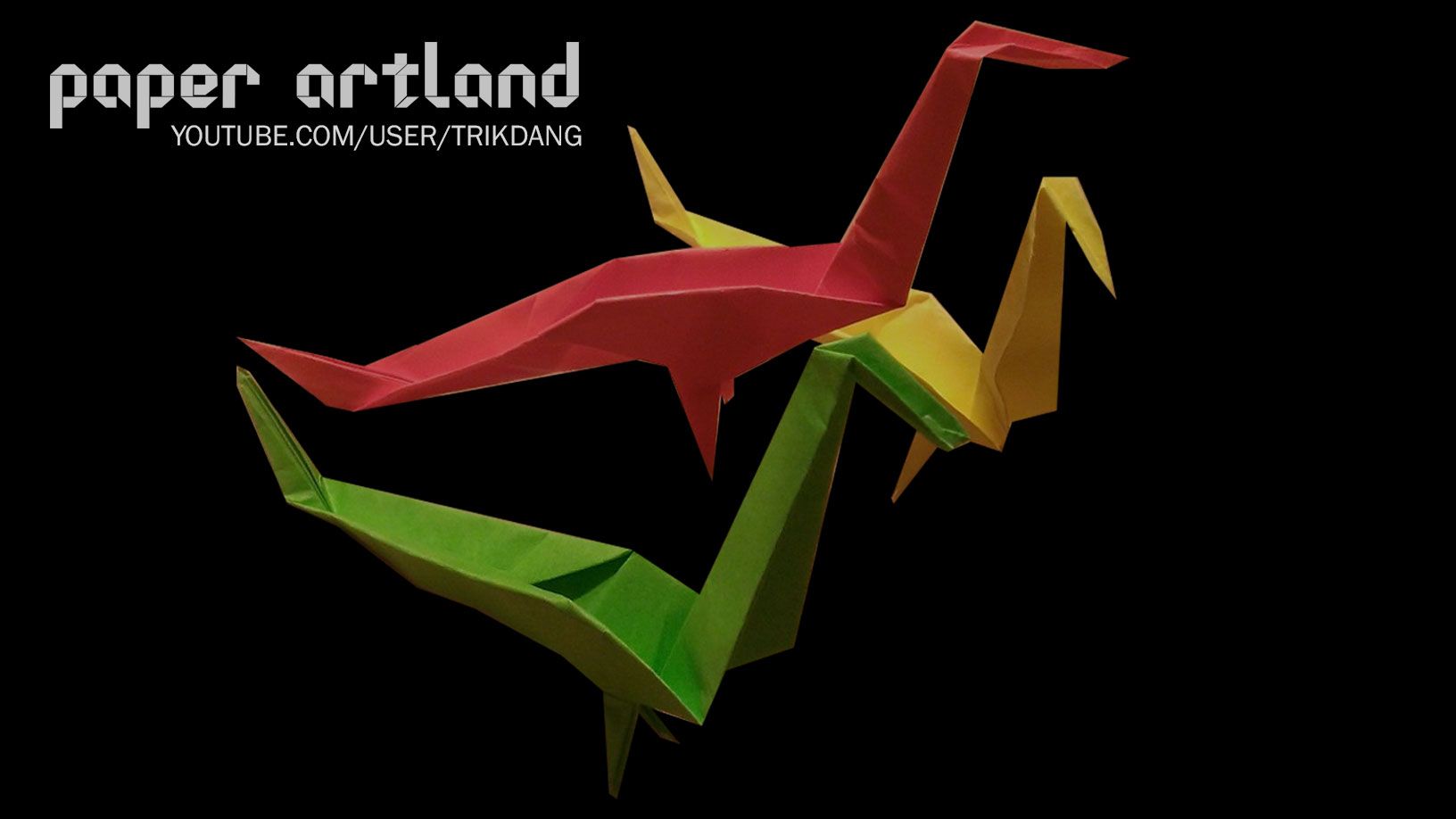 Origami Tutorial: 2D Dinosaur - Instructables