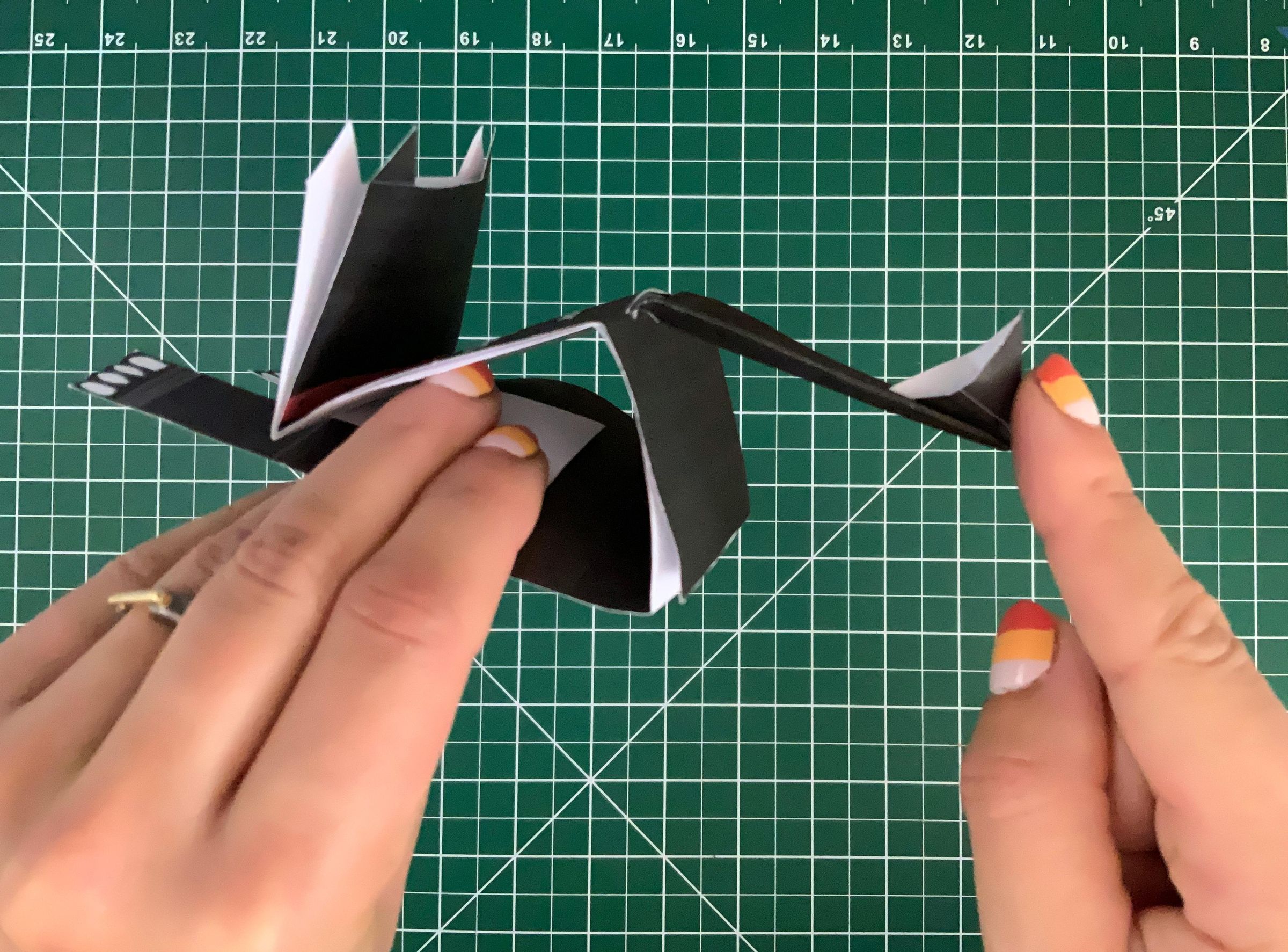 Free Halloween Black Cat-A-Pult Papercraft : 8 Steps (with Pictures ...