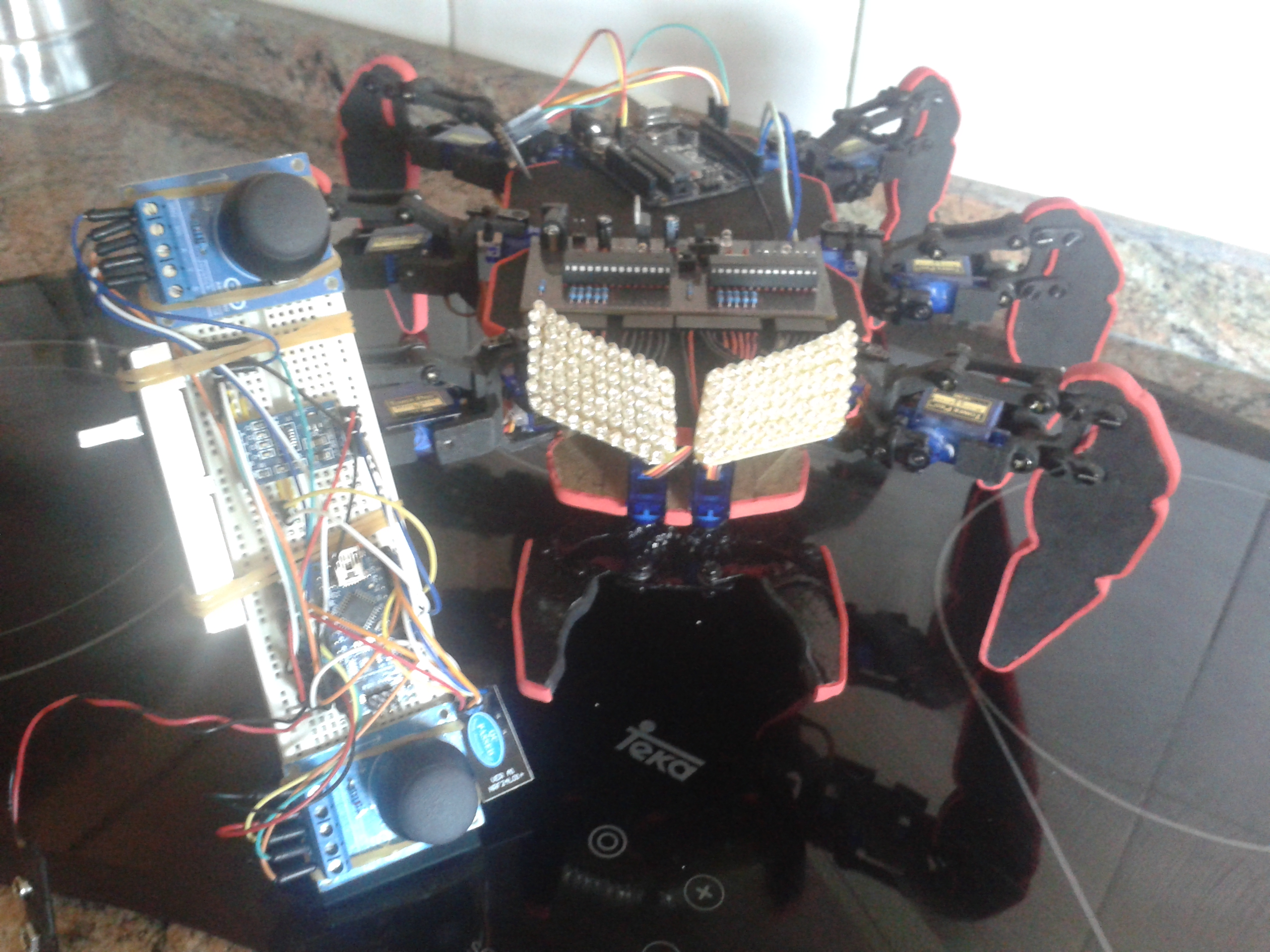 DIY Handmade Hexapod With Arduino (Hexdrake) : 19 Steps (with Pictures) - Instructables