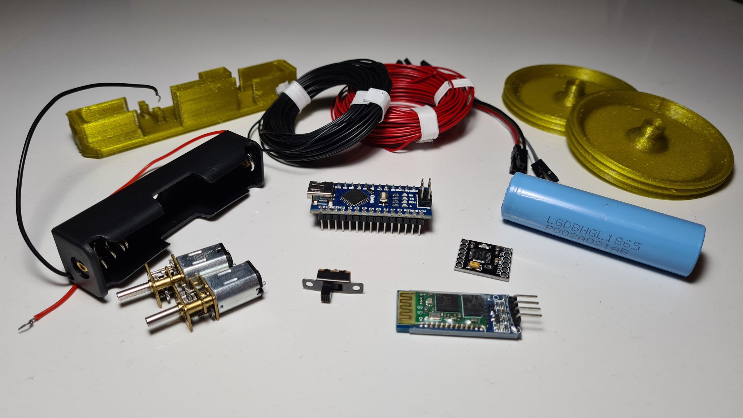 DIY Arduino Bluetooth Controlled Car : 6 Steps (with Pictures ...