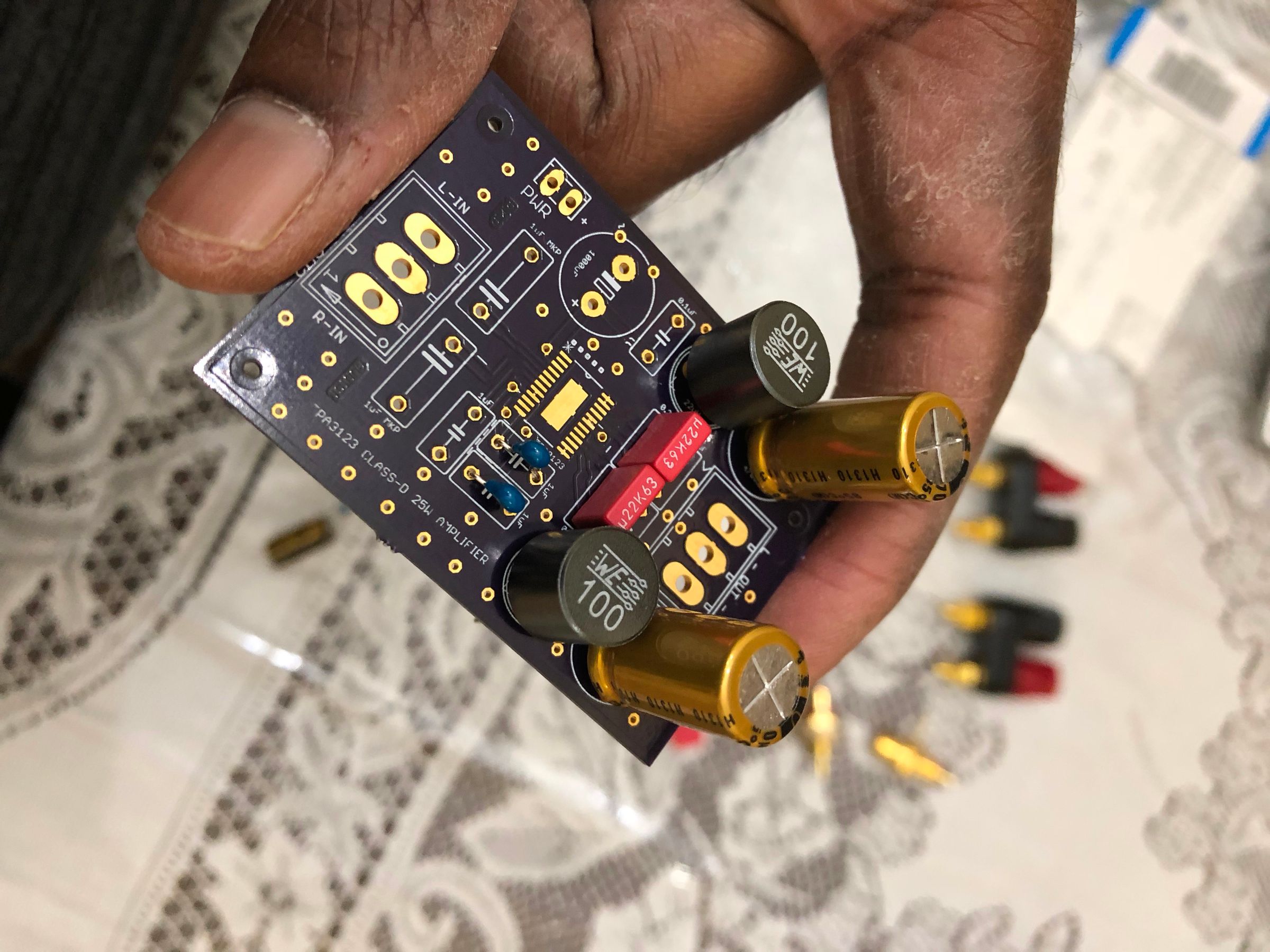 Portable Stereo Class-D Audio Power Amplifier : 7 Steps (with Pictures ...