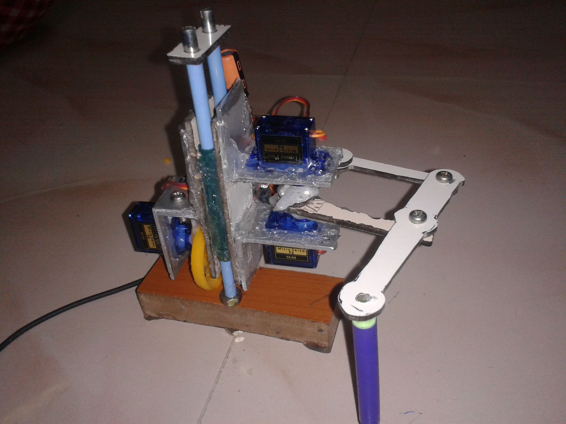 Cute Drawing Buddy V1, SCARA Robot - Arduino : 20 Steps (with Pictures ...