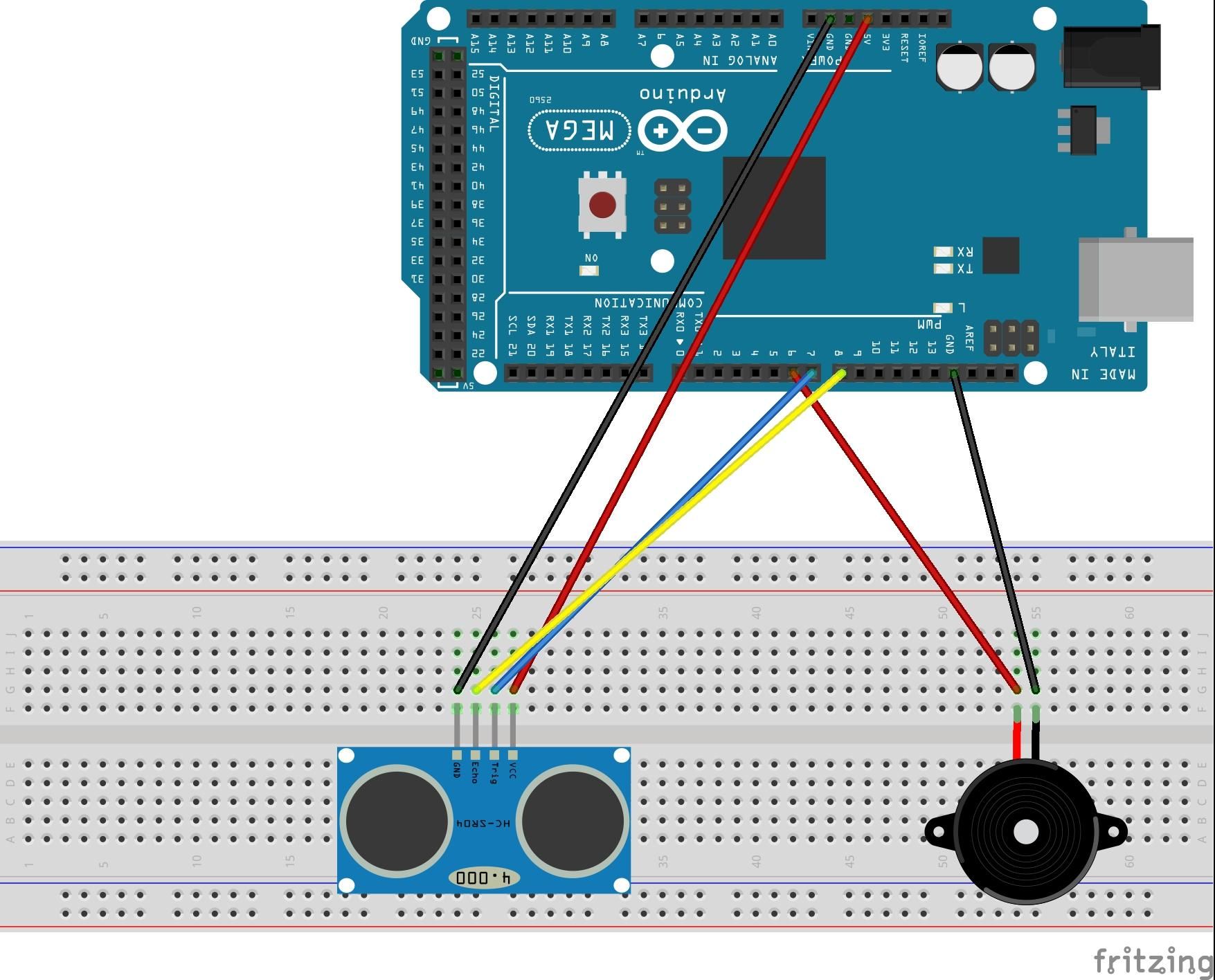 Arduino Application Projects: Car Reverse Sensor : 5 Steps - Instructables