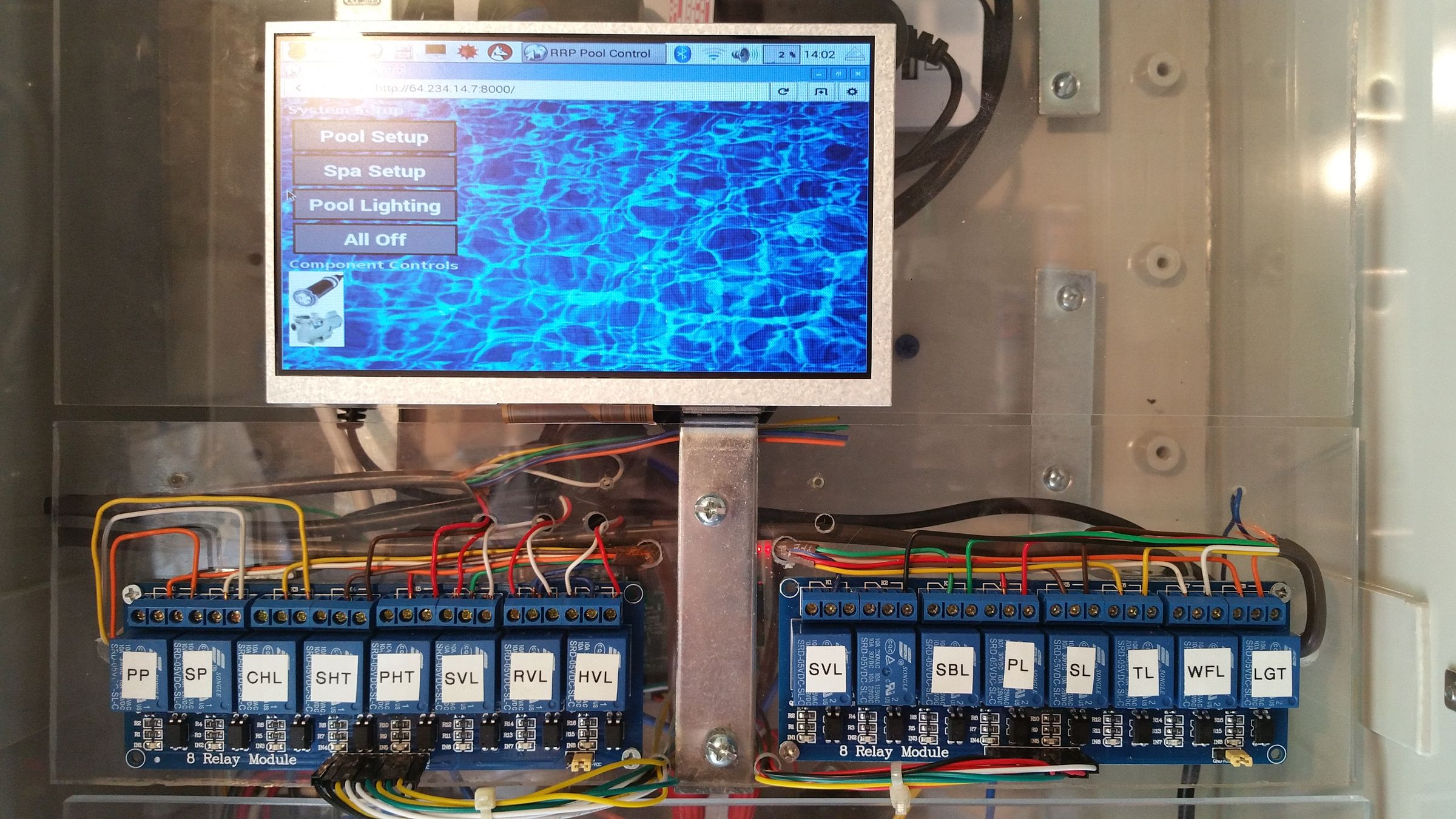 Web Enabled Pool Control - Raspberry Pi : 6 Steps (with Pictures ...