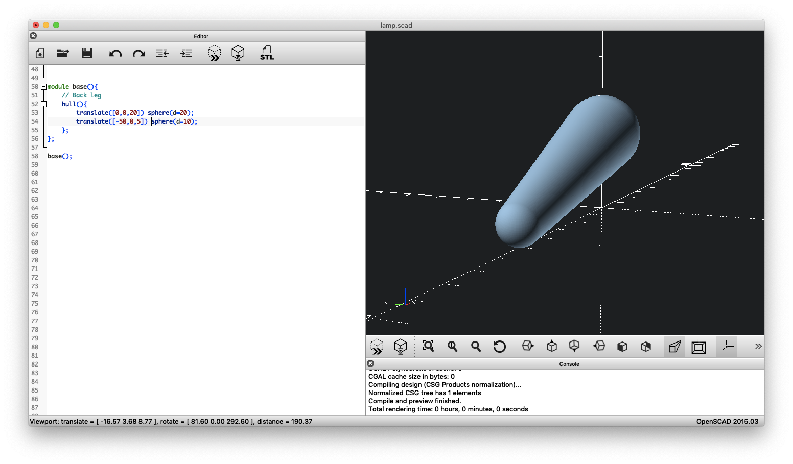 OpenSCAD: Introduction and Notes : 7 Steps - Instructables