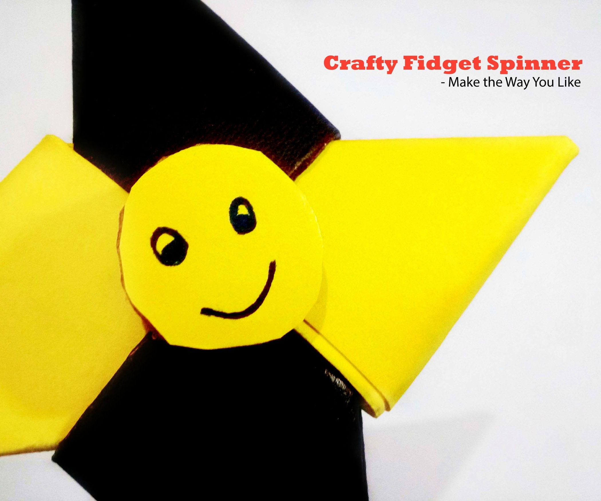 Crafty Fidget Spinner - Make the Way You LIke : 8 Steps - Instructables