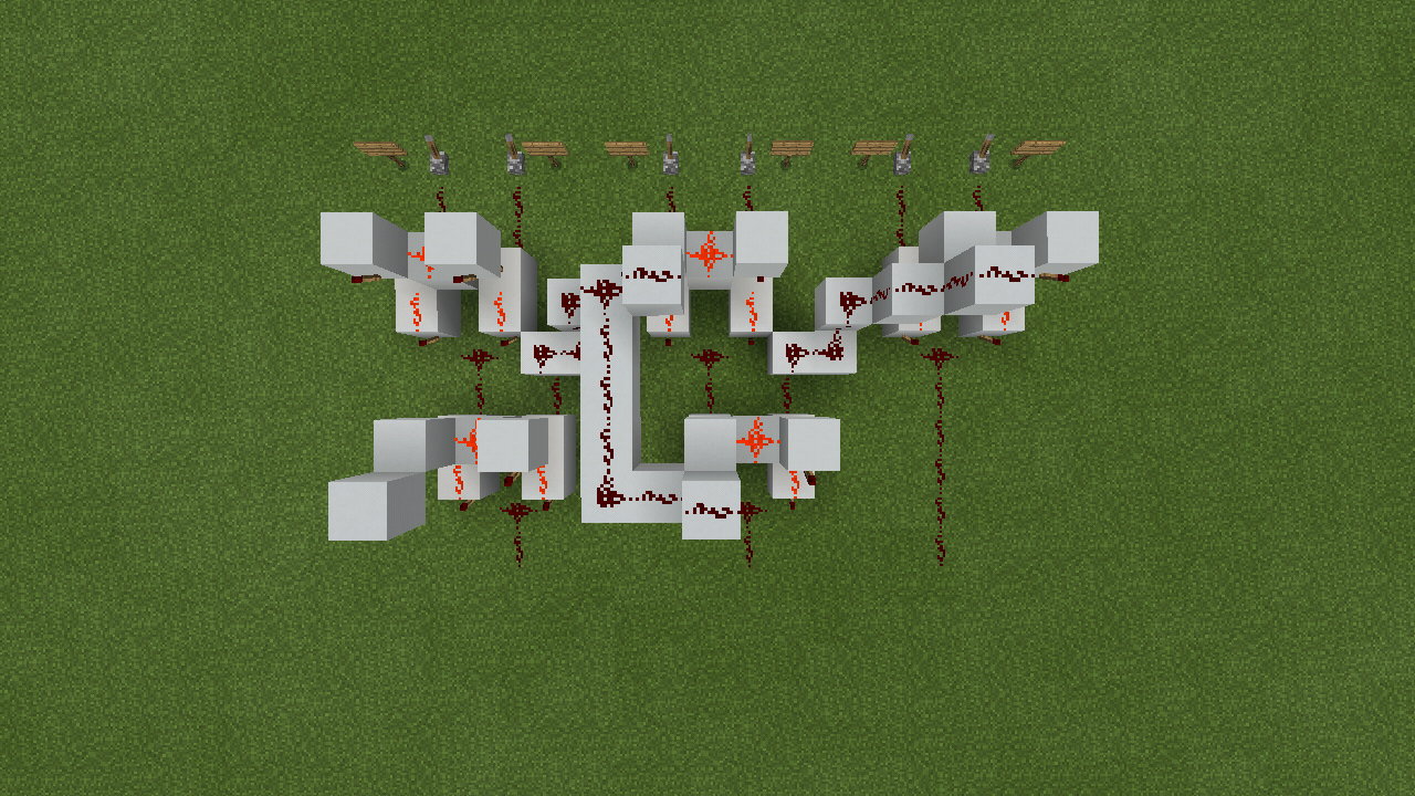 Redstone Addition Calculator in Minectaft : 6 Steps - Instructables