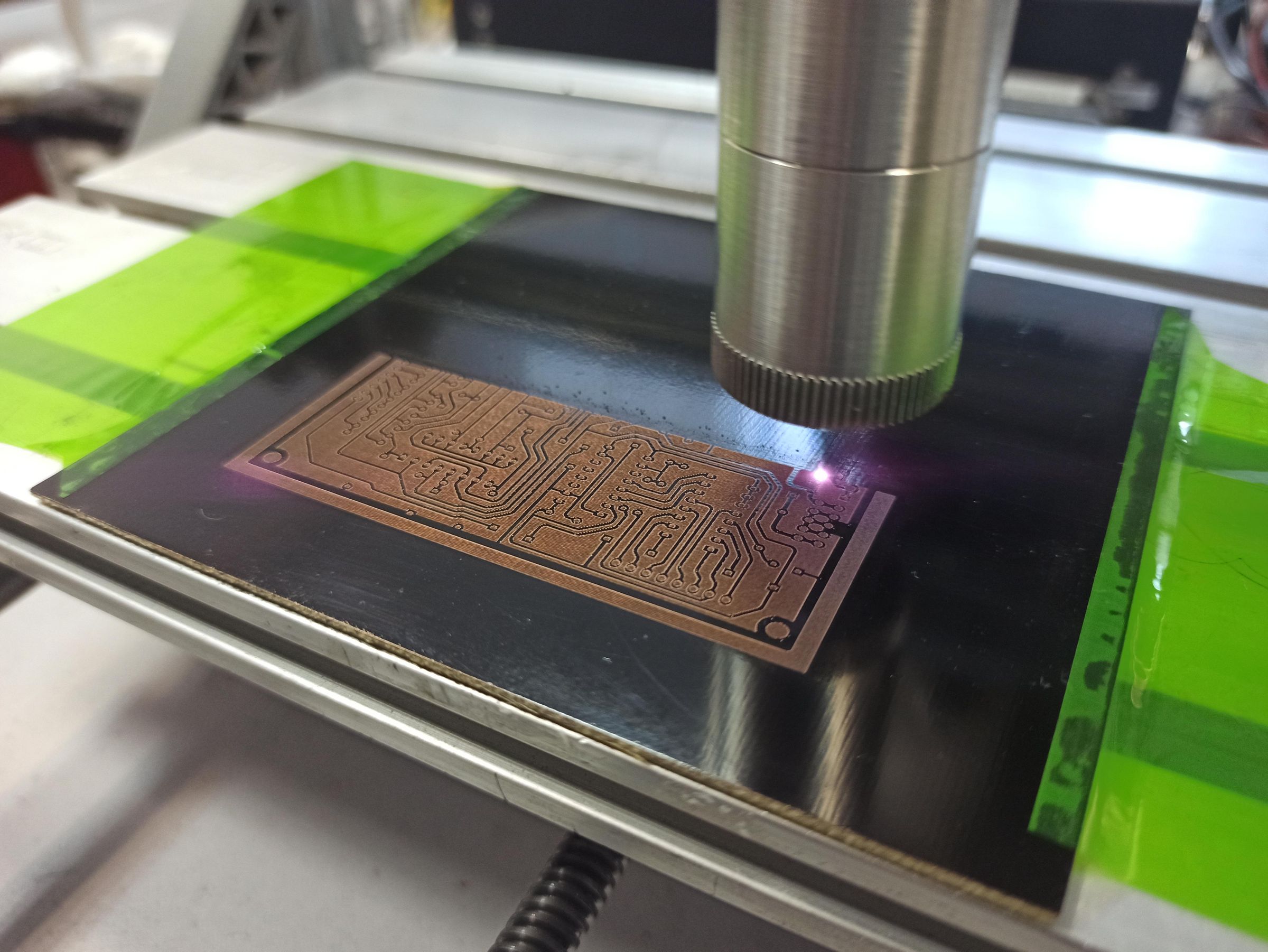 Experiment on Engraving Conductive Tracks on a Copper Foil Coated ...