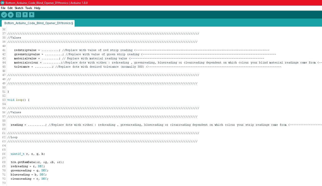 Programmable Automatic Blind Opener : 53 Steps (with Pictures ...