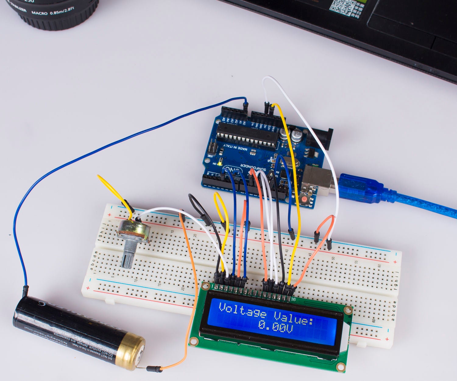 How To Make A 5v Voltmeter With Arduino 8 Steps With Pictures Instructables