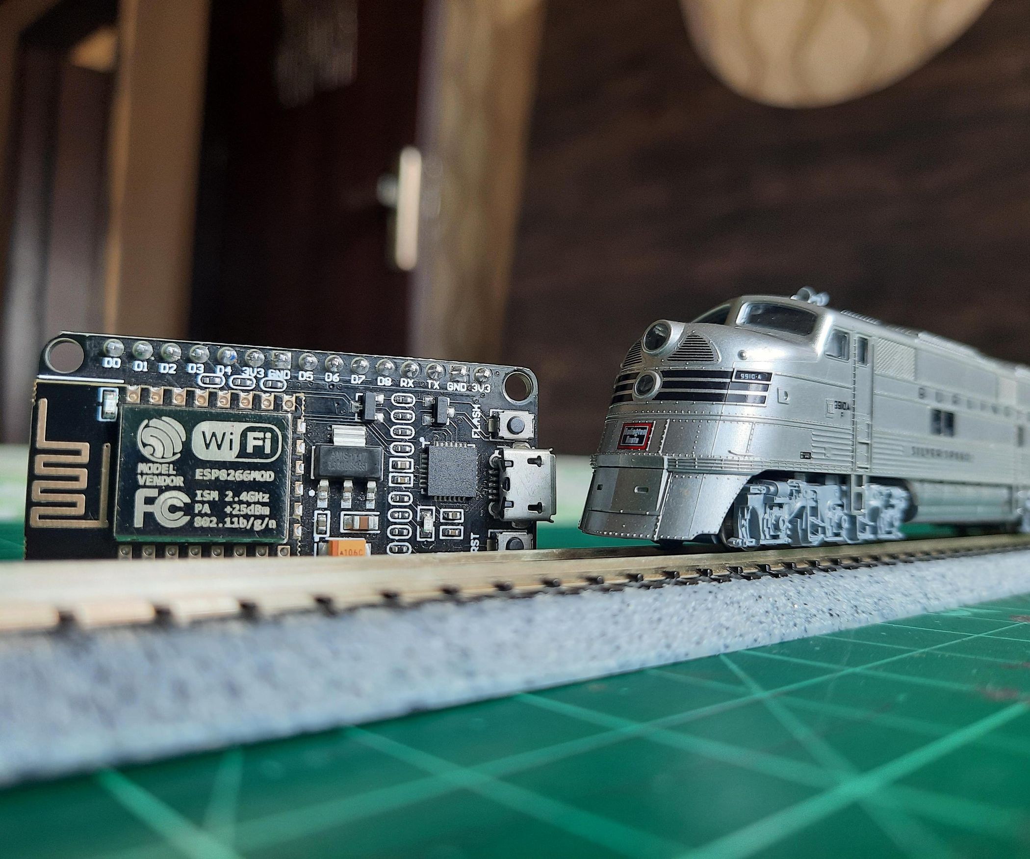 Smartphone Controlled Model Railroad With an ESP8266 : 13 Steps (with ...