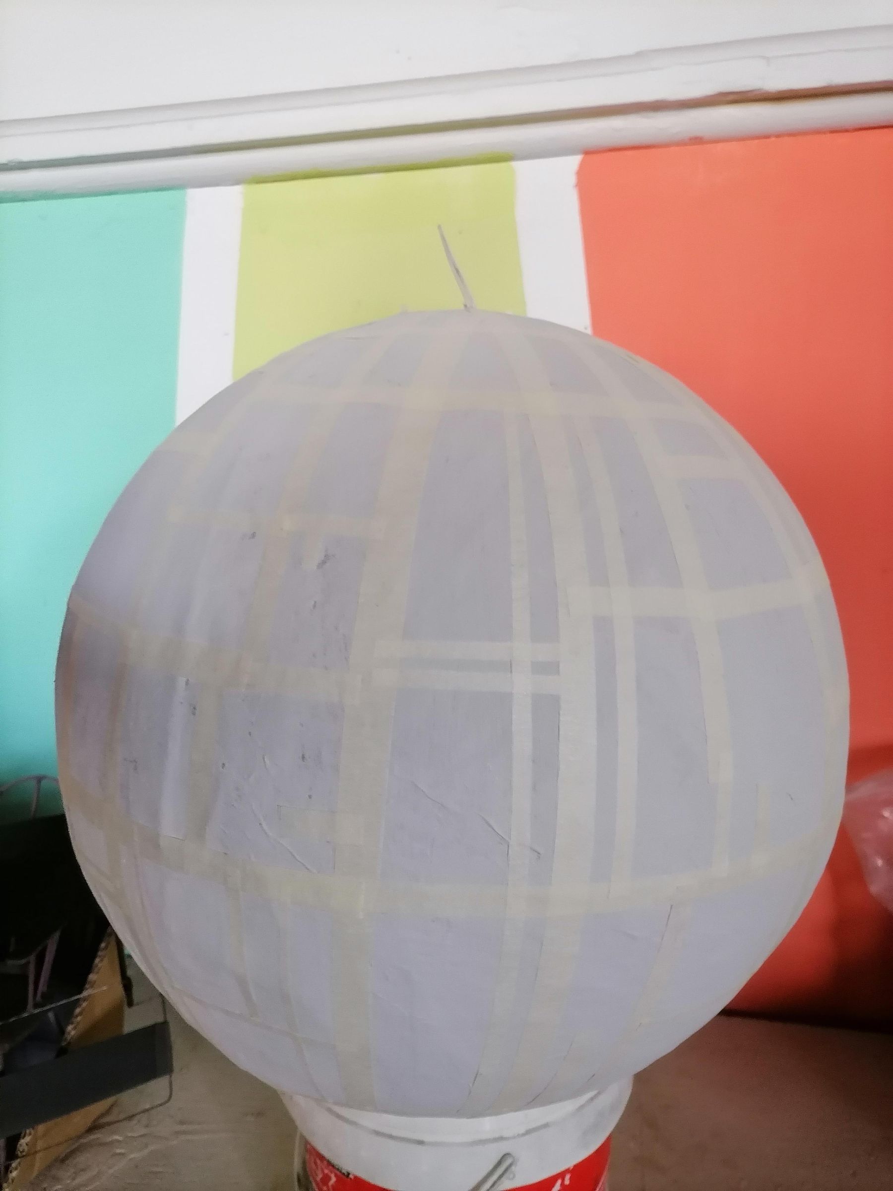 Paper Maché Death Star : 7 Steps (with Pictures) - Instructables