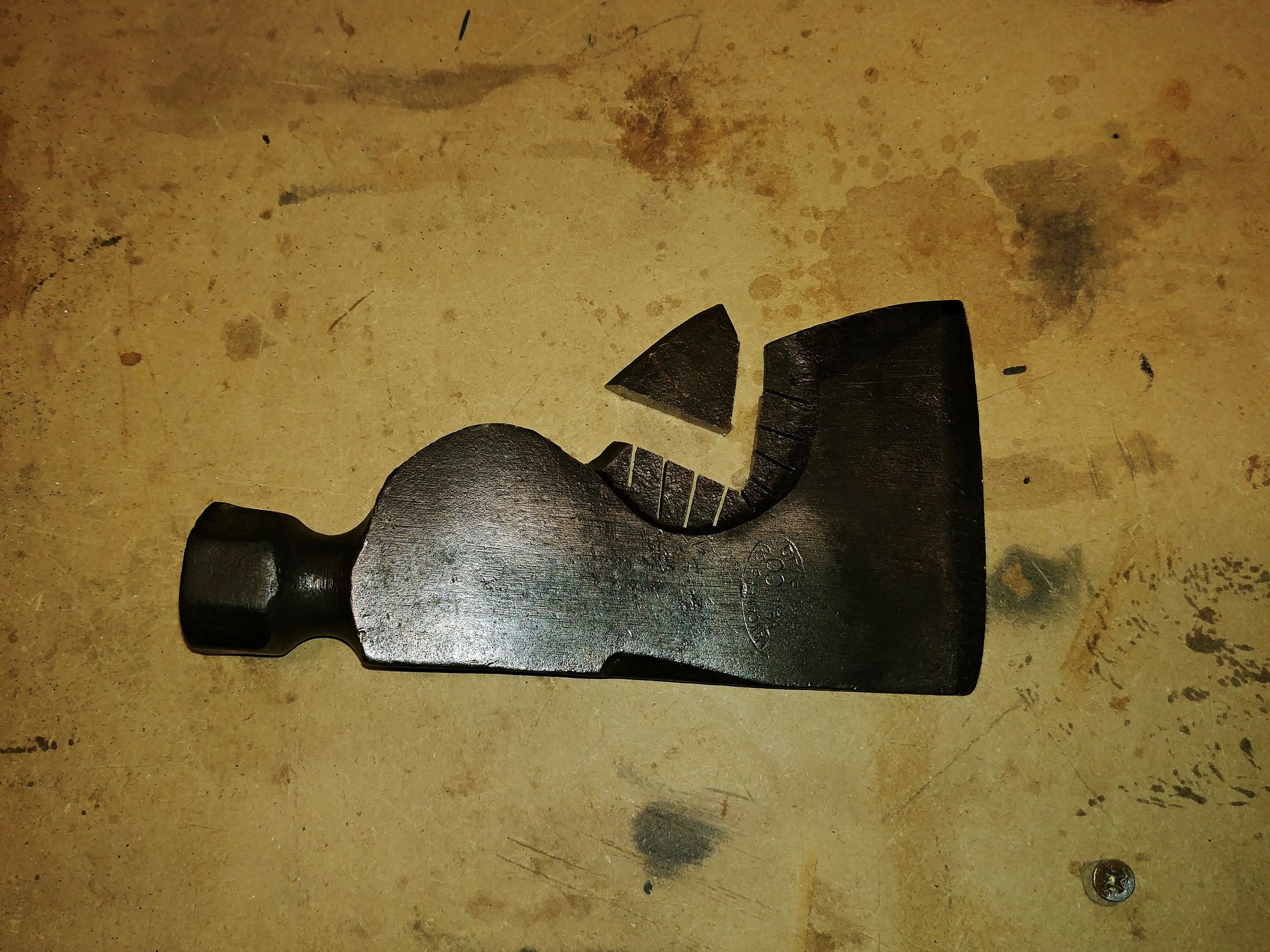 Turn an Old Hatchet Head Into a Bearded Hatchet : 10 Steps (with ...