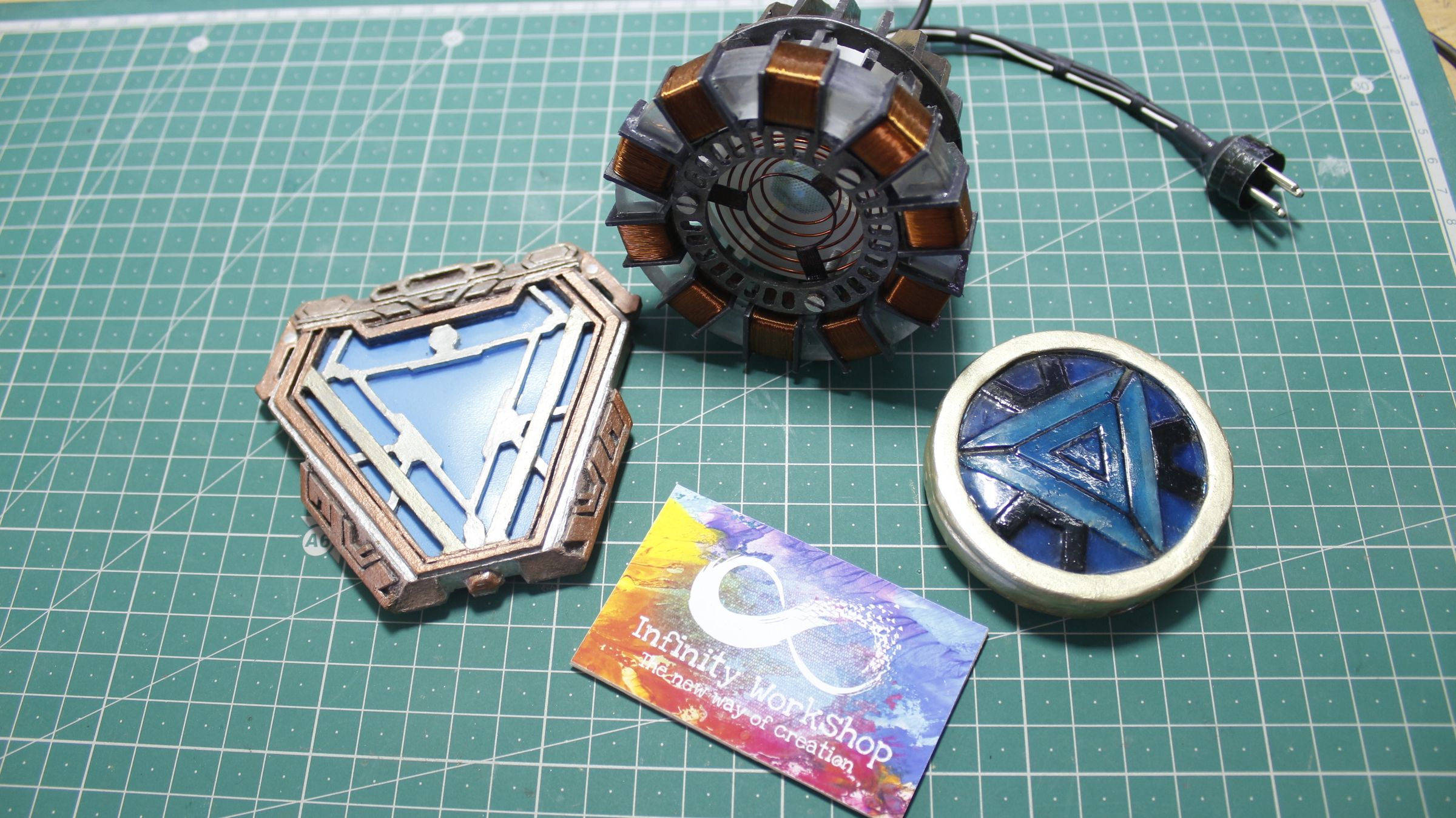 Easy MK1 Arc Reactor Replica (From Iron Man Movie) : 18 Steps (with ...