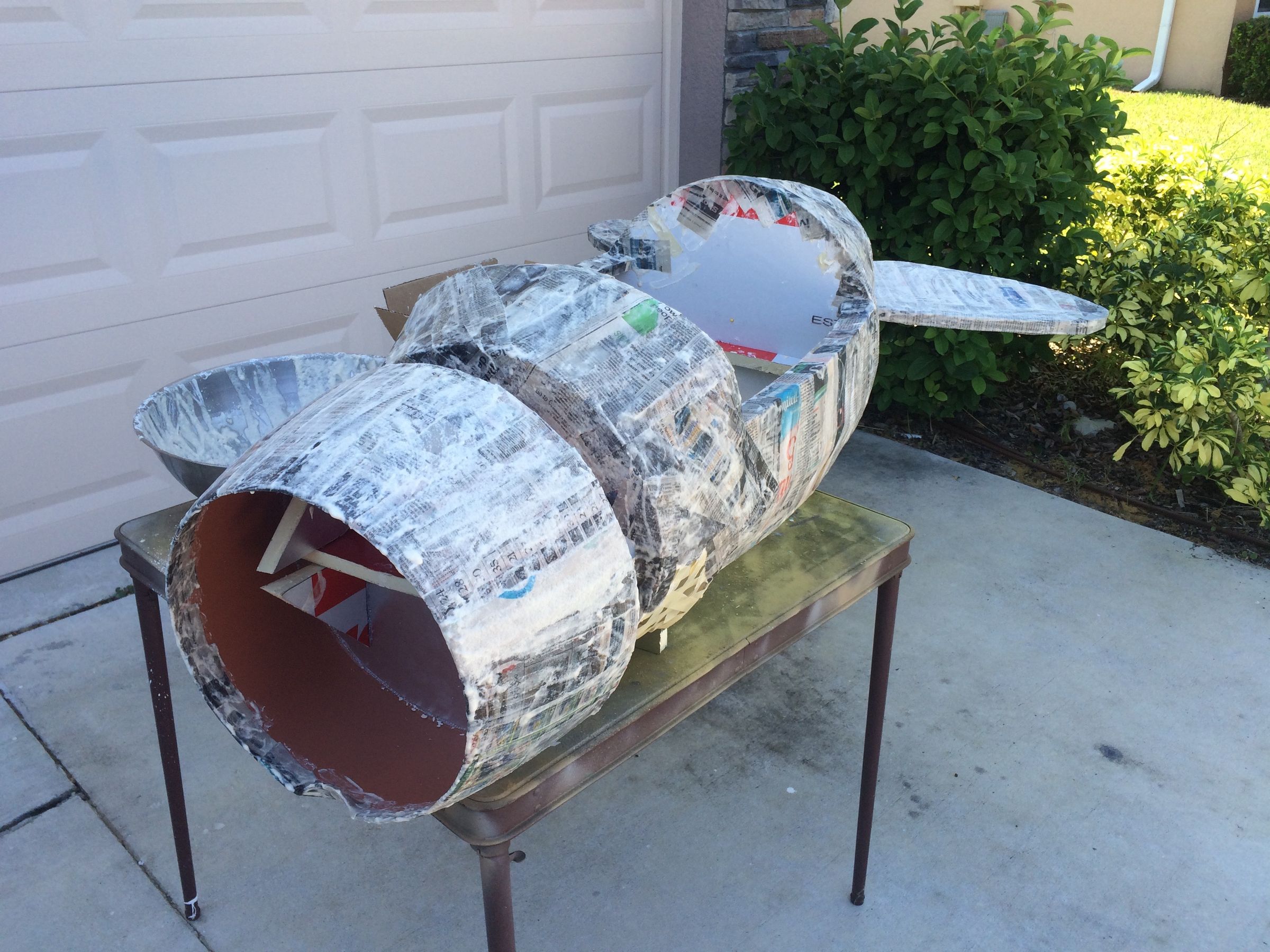 Amelia Earhart's Airplane Costume : 6 Steps (with Pictures) - Instructables
