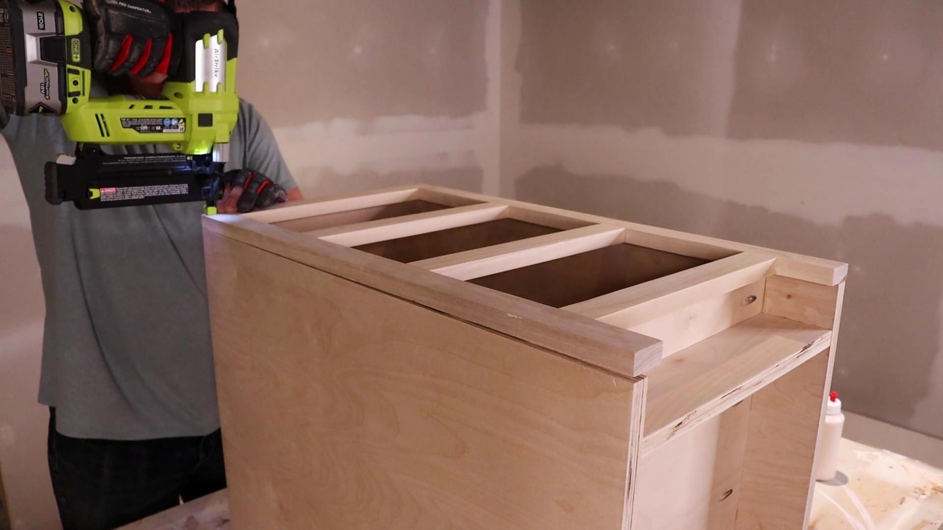 DIY Computer Desk | Cable Management, Storage, LED's : 13 Steps (with ...