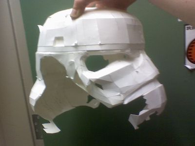 Paper Stormtrooper Helmet : 9 Steps - Instructables