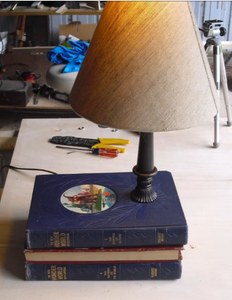 DIY Stacked Book Lamp : 9 Steps (with Pictures) - Instructables