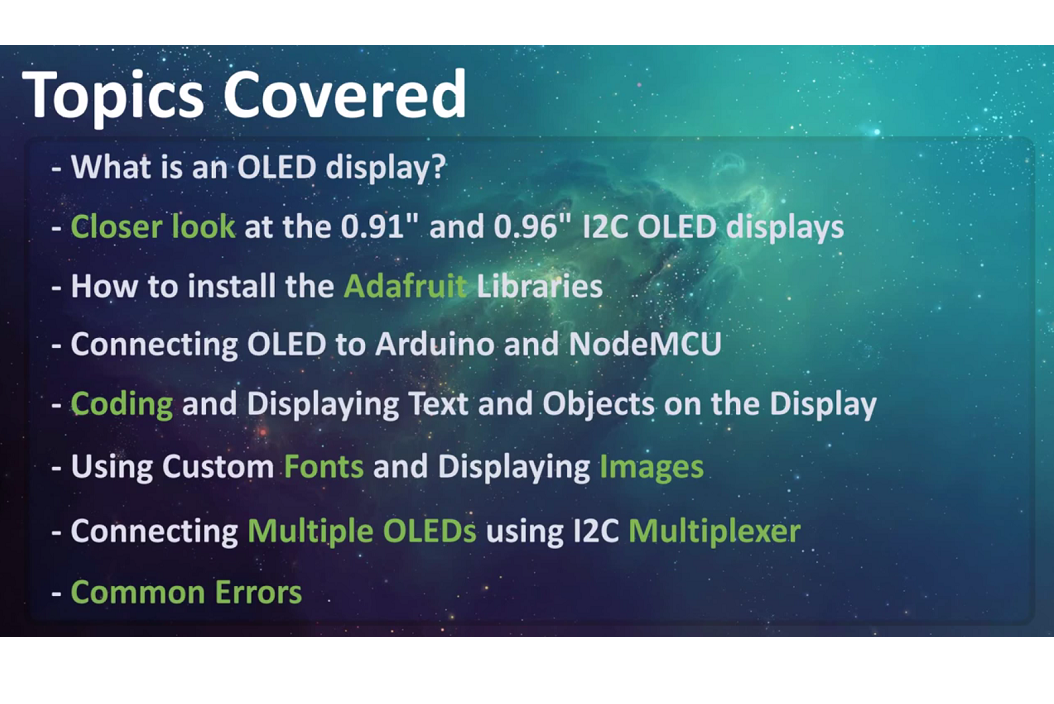 OLED I2C Display Arduino/NodeMCU Tutorial : 15 Steps - Instructables