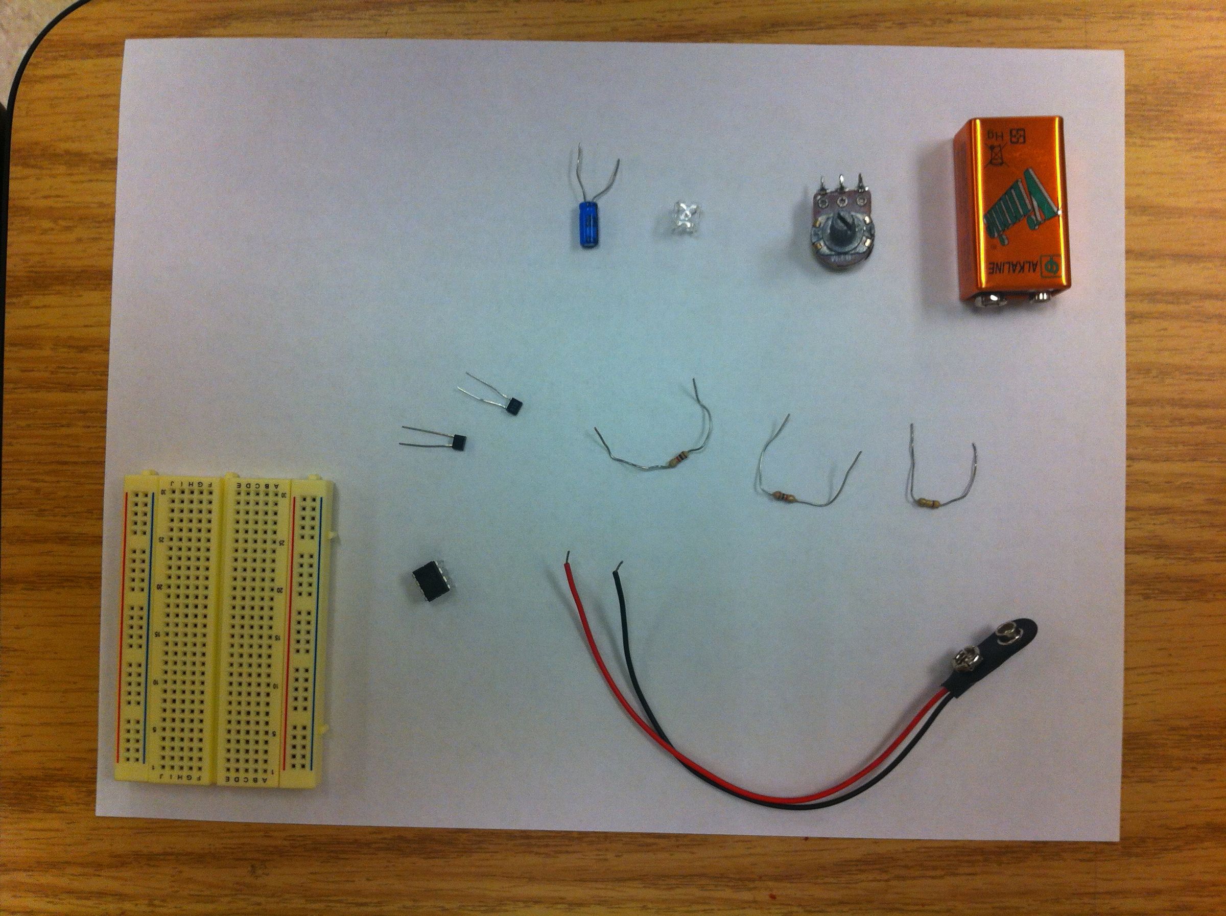 Varicap Controlled 555 Oscillator and Varicap Diode Tutorial : 16 Steps ...