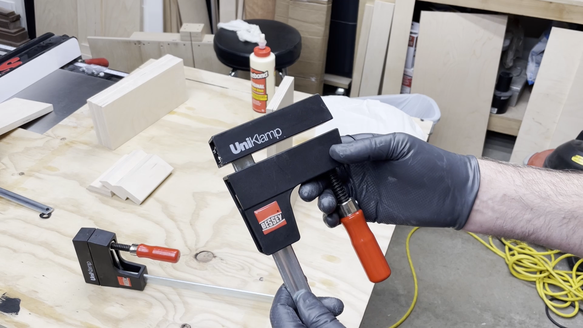 Bessey Clamp Racks With Epoxy Logos : 9 Steps (with Pictures ...