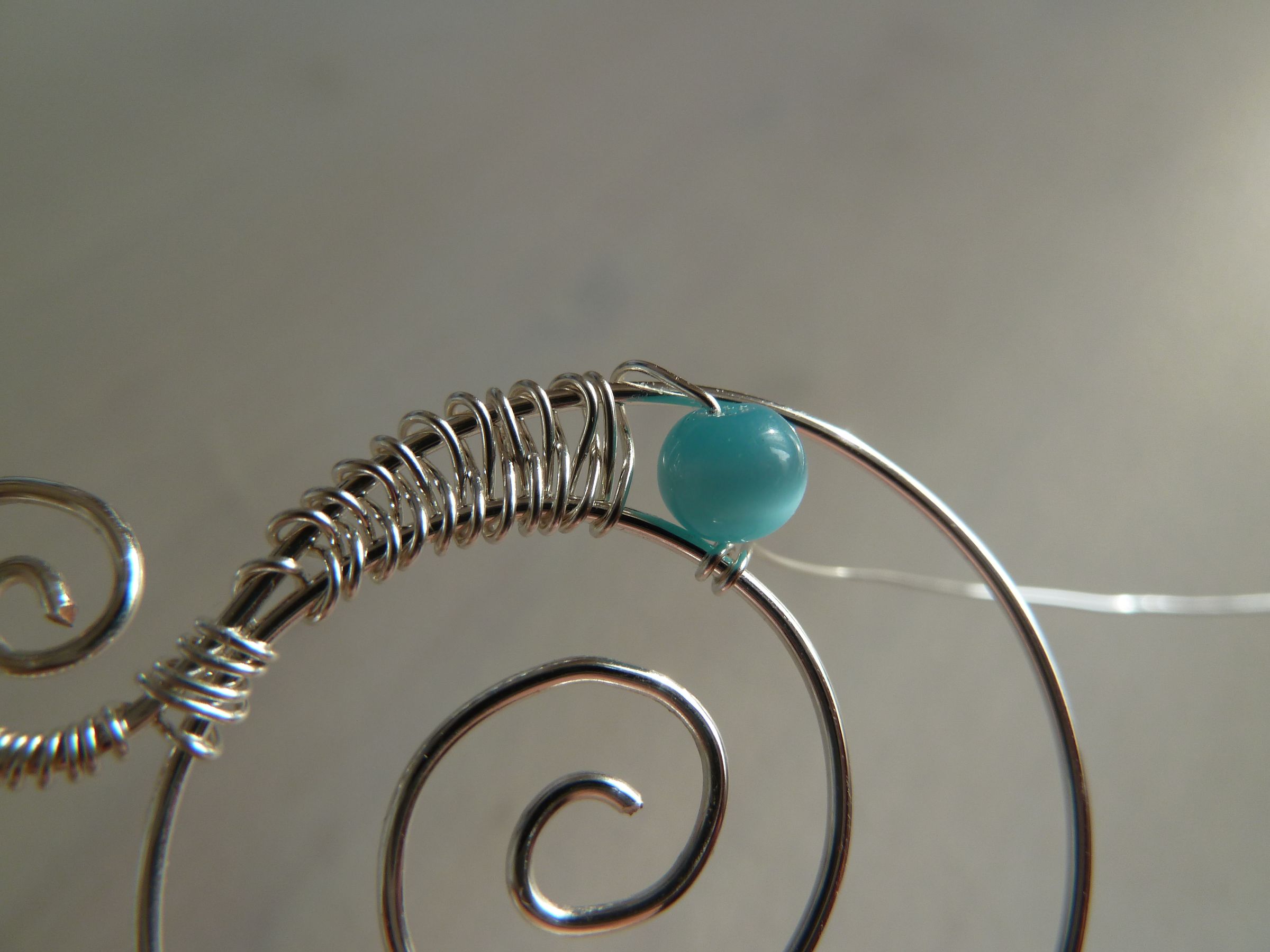 Swirled Wire Beaded Pendant : 18 Steps (with Pictures) - Instructables