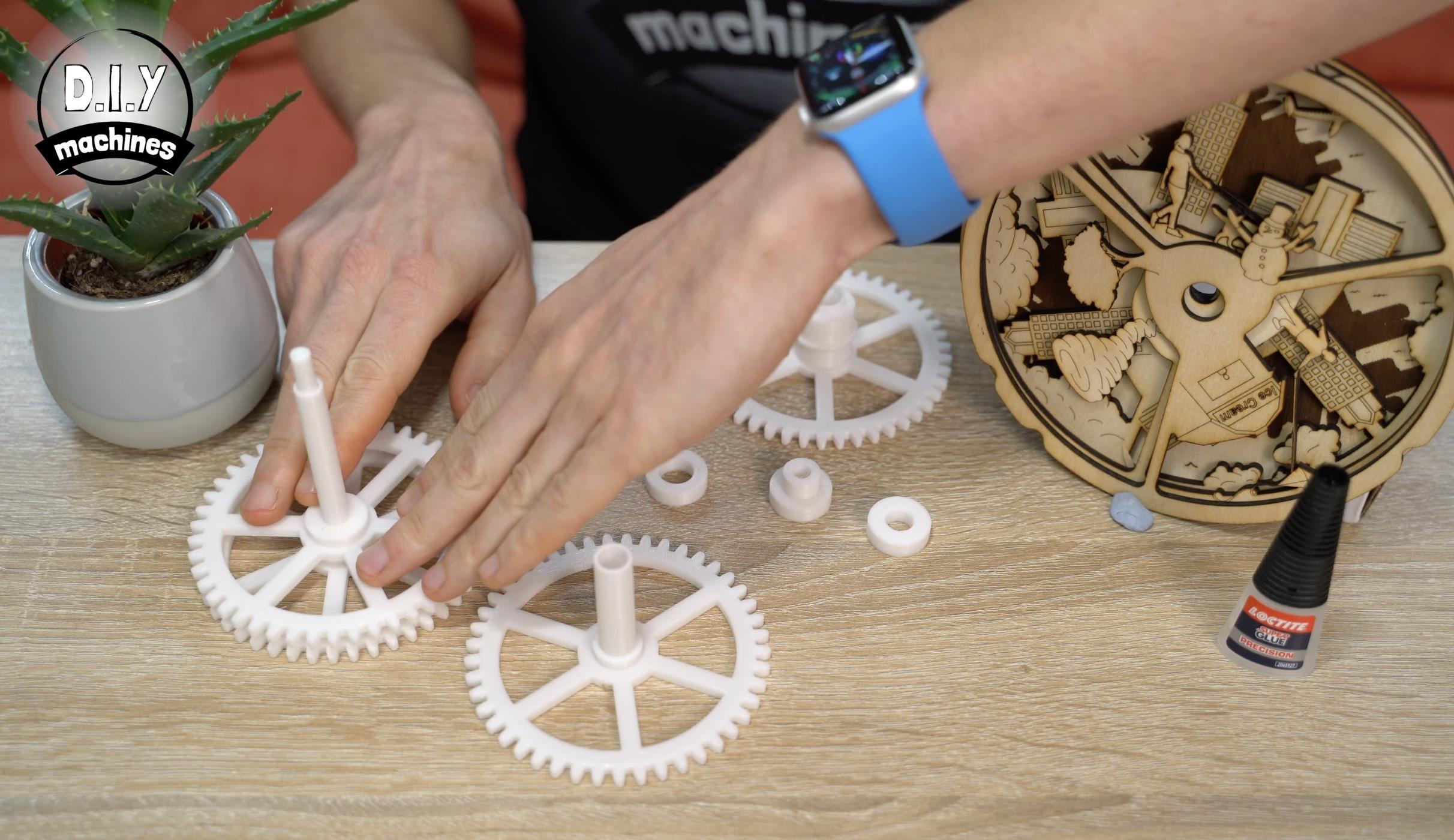 WeatherBot - a Motorised Weather Machine | 3D Printable, ESP32 ...