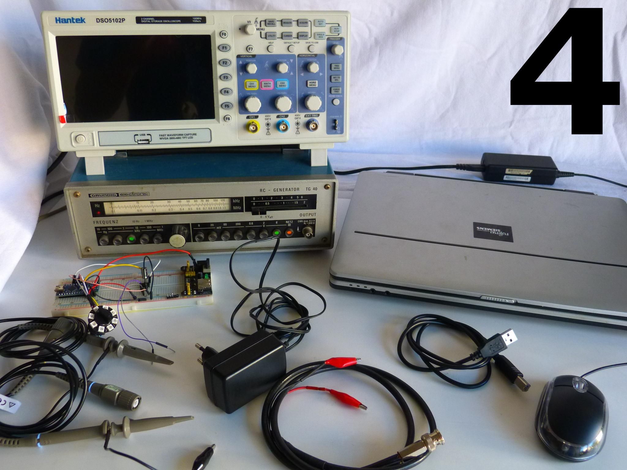 Digital Potentiometer and LED Ring Driven by Arduino : 6 Steps (with ...