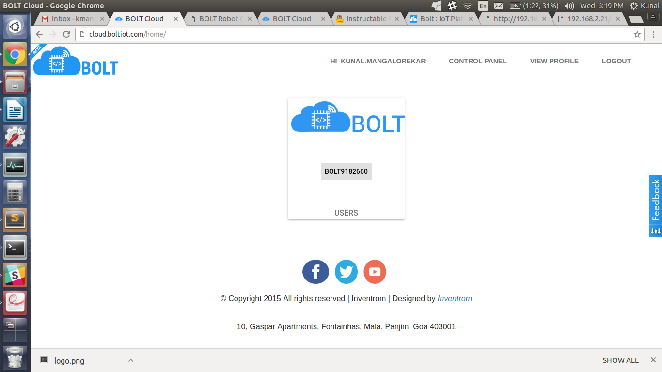 Internet Controlled Robot Using Bolt IoT Platform : 11 Steps (with Pictures) - Instructables