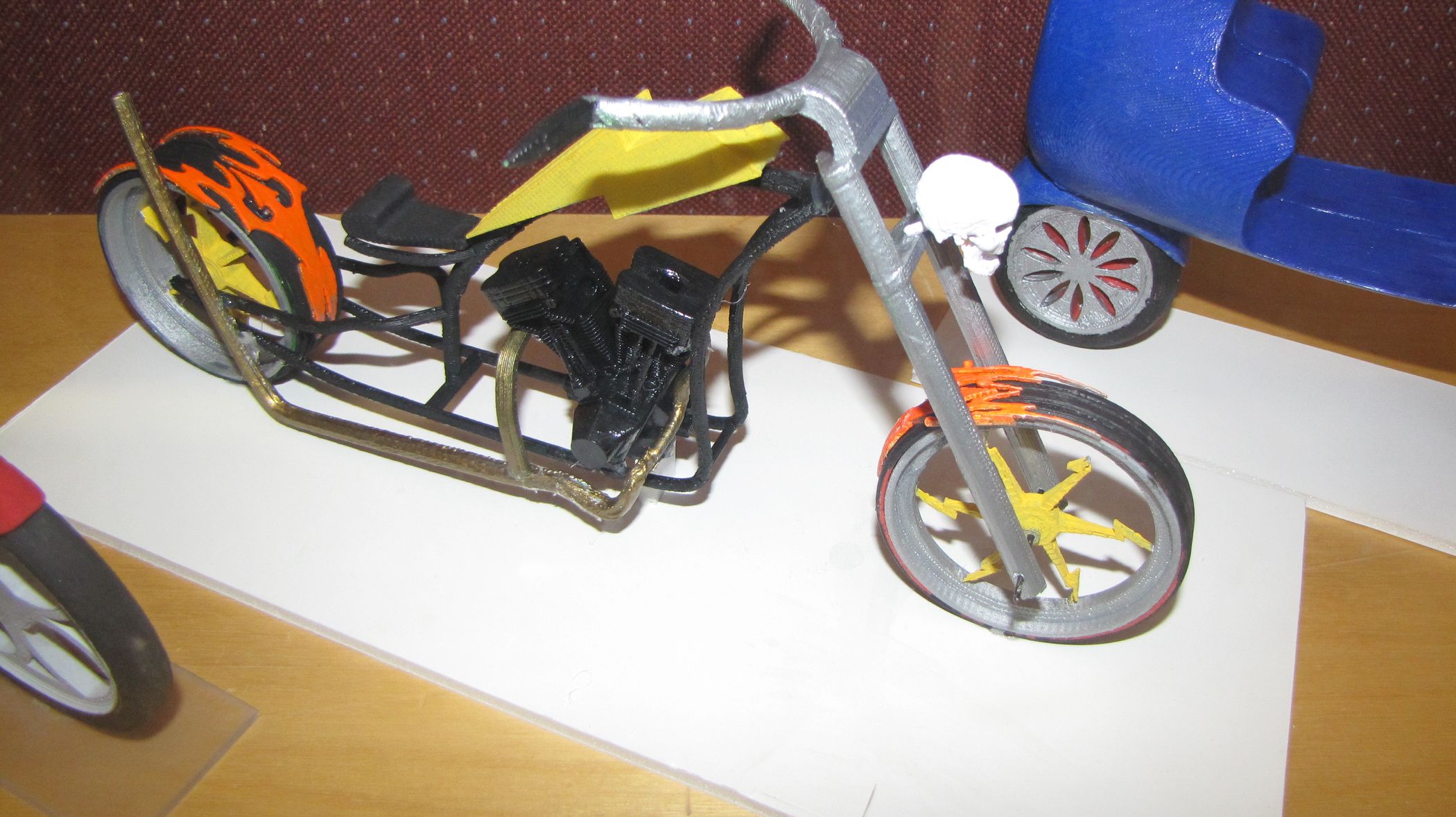 How to Design and Create a Scale Motorcycle Model : 15 Steps (with ...