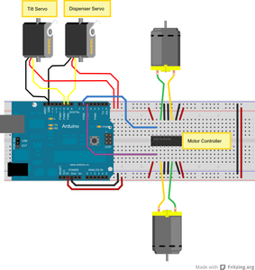 Arduino Controlled Ping Pong Balls Launcher : 13 Steps (with Pictures ...