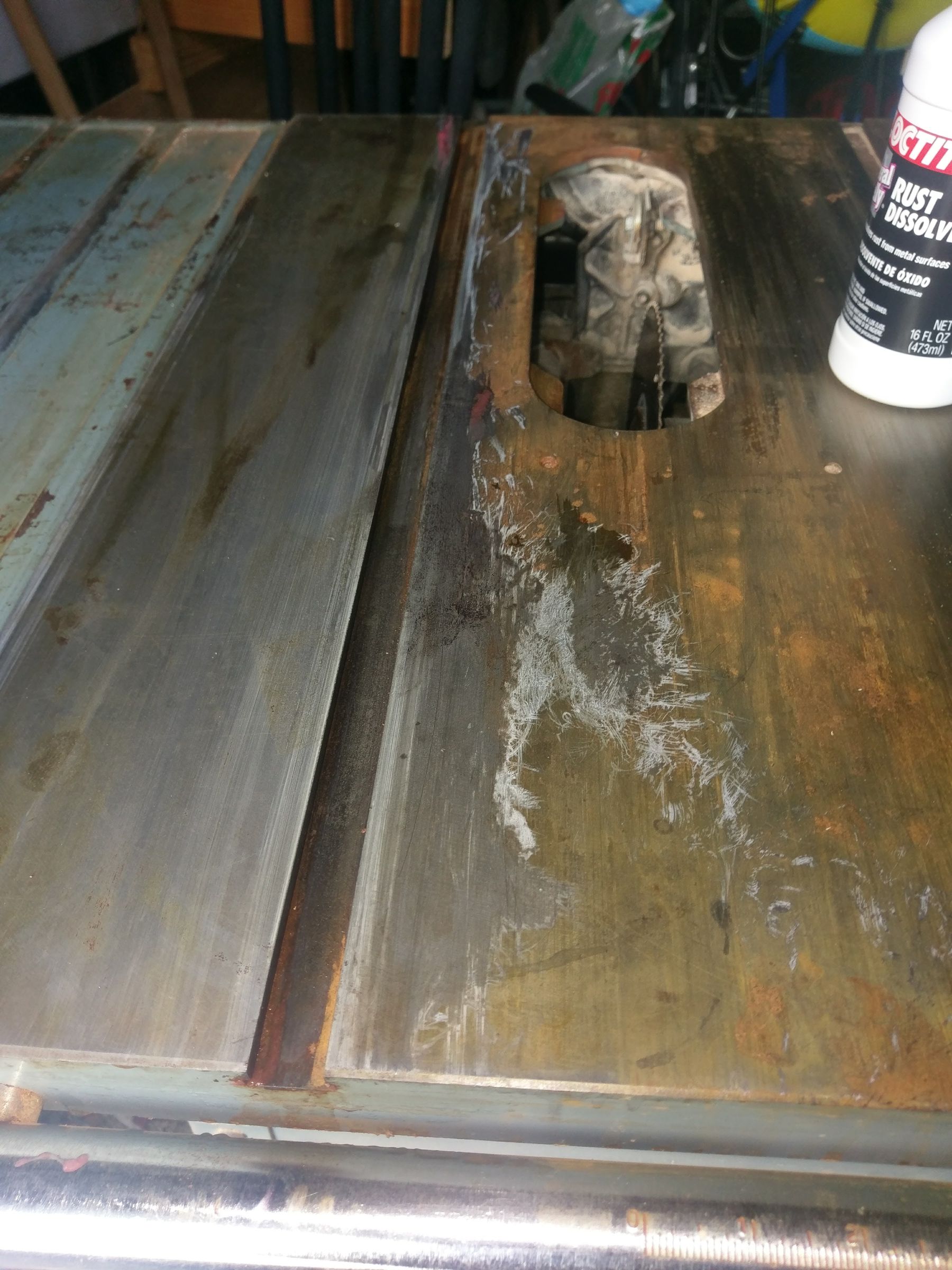 Table Saw Rust Removal : 4 Steps (with Pictures) - Instructables