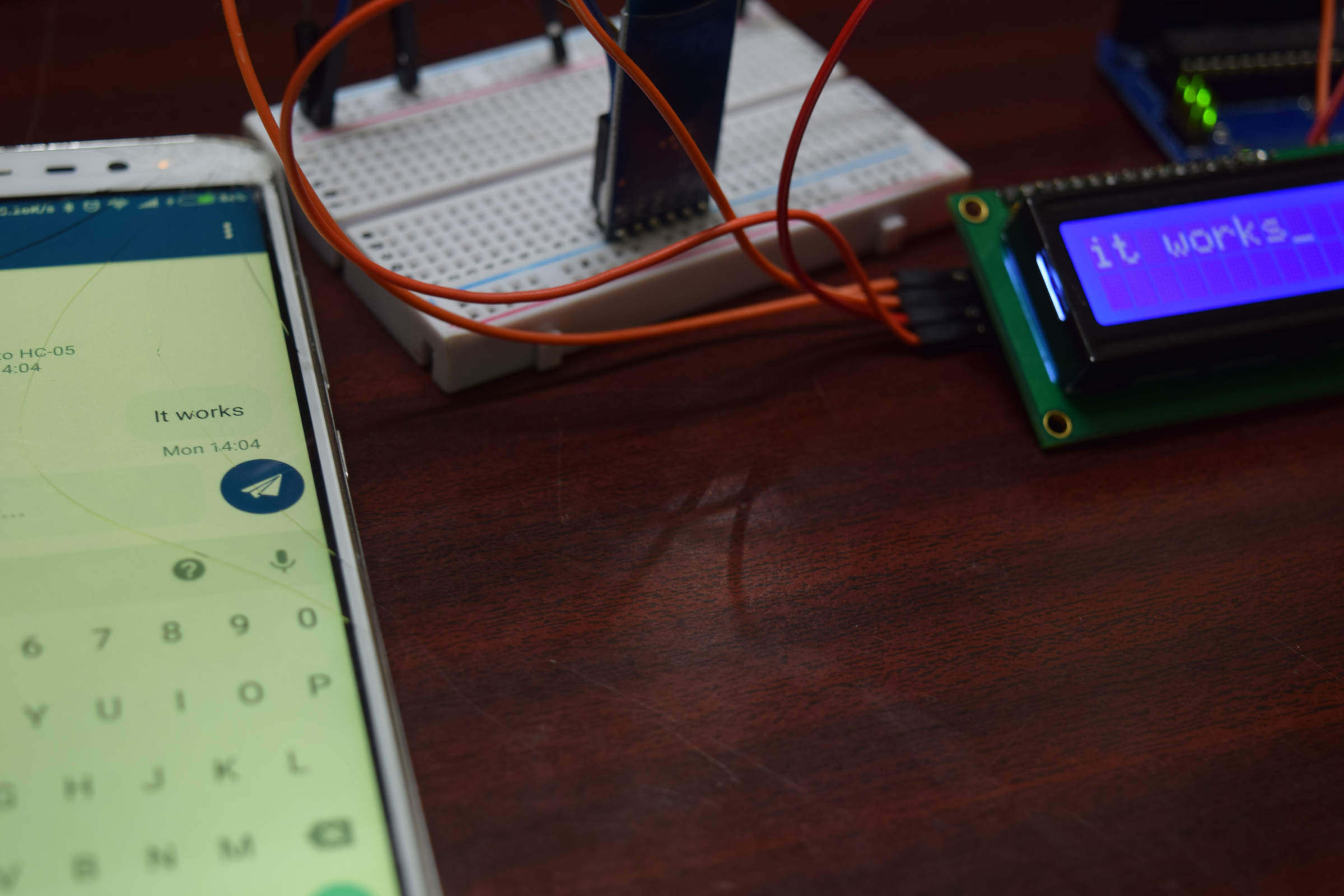 LCD Display Via Bluetooth : 5 Steps (with Pictures) - Instructables