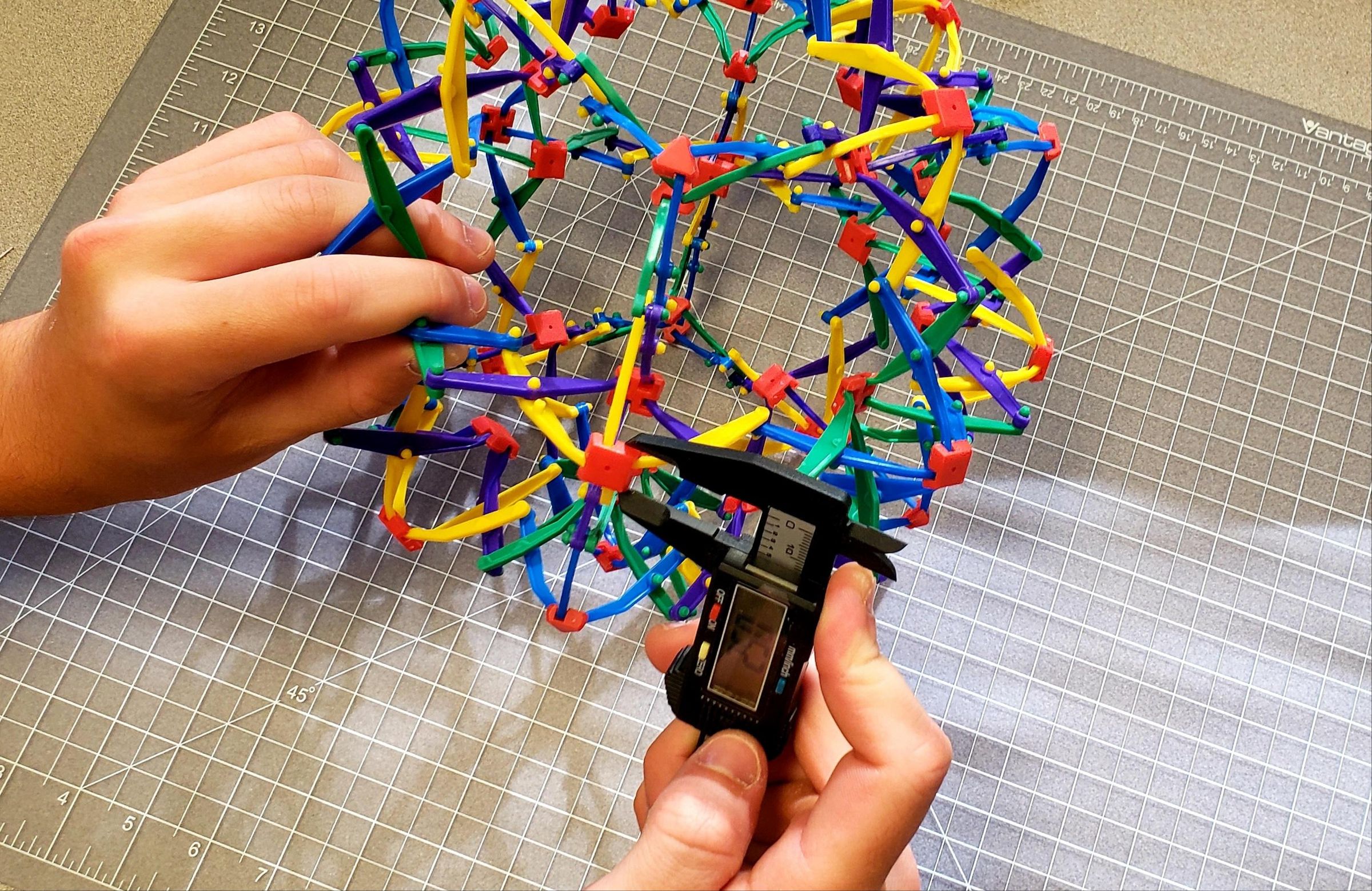 Reverse-Engineering Toys: 3D Printed Hoberman Sphere : 5 Steps (with ...