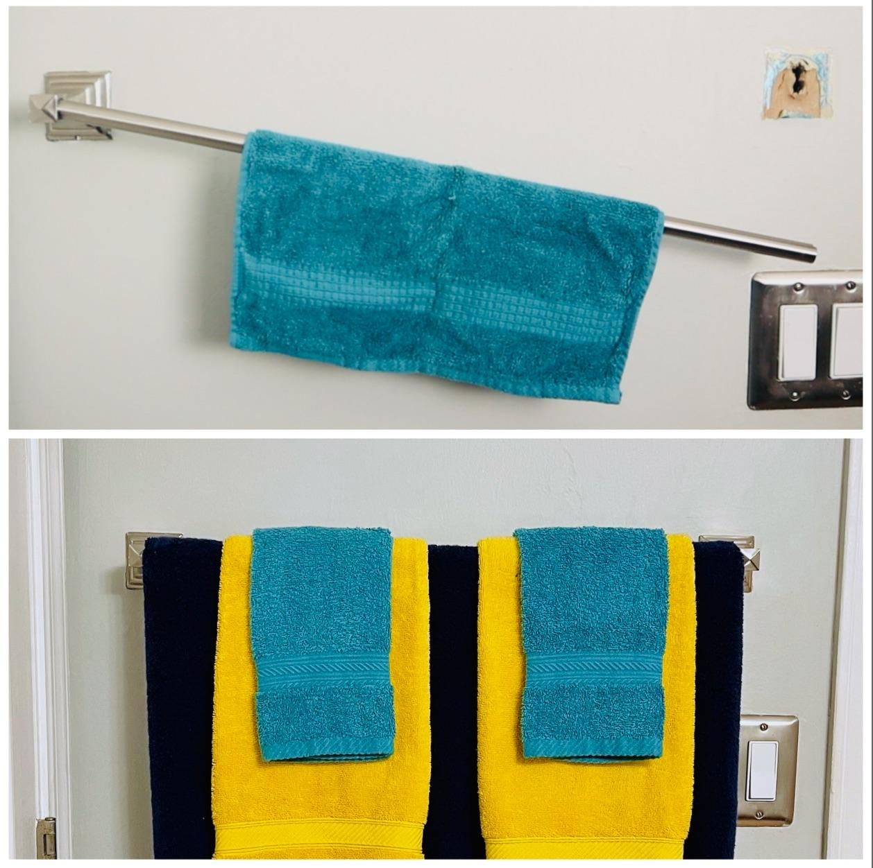Fix a Broken Towel Rack in 10 Minutes or Less : 6 Steps - Instructables