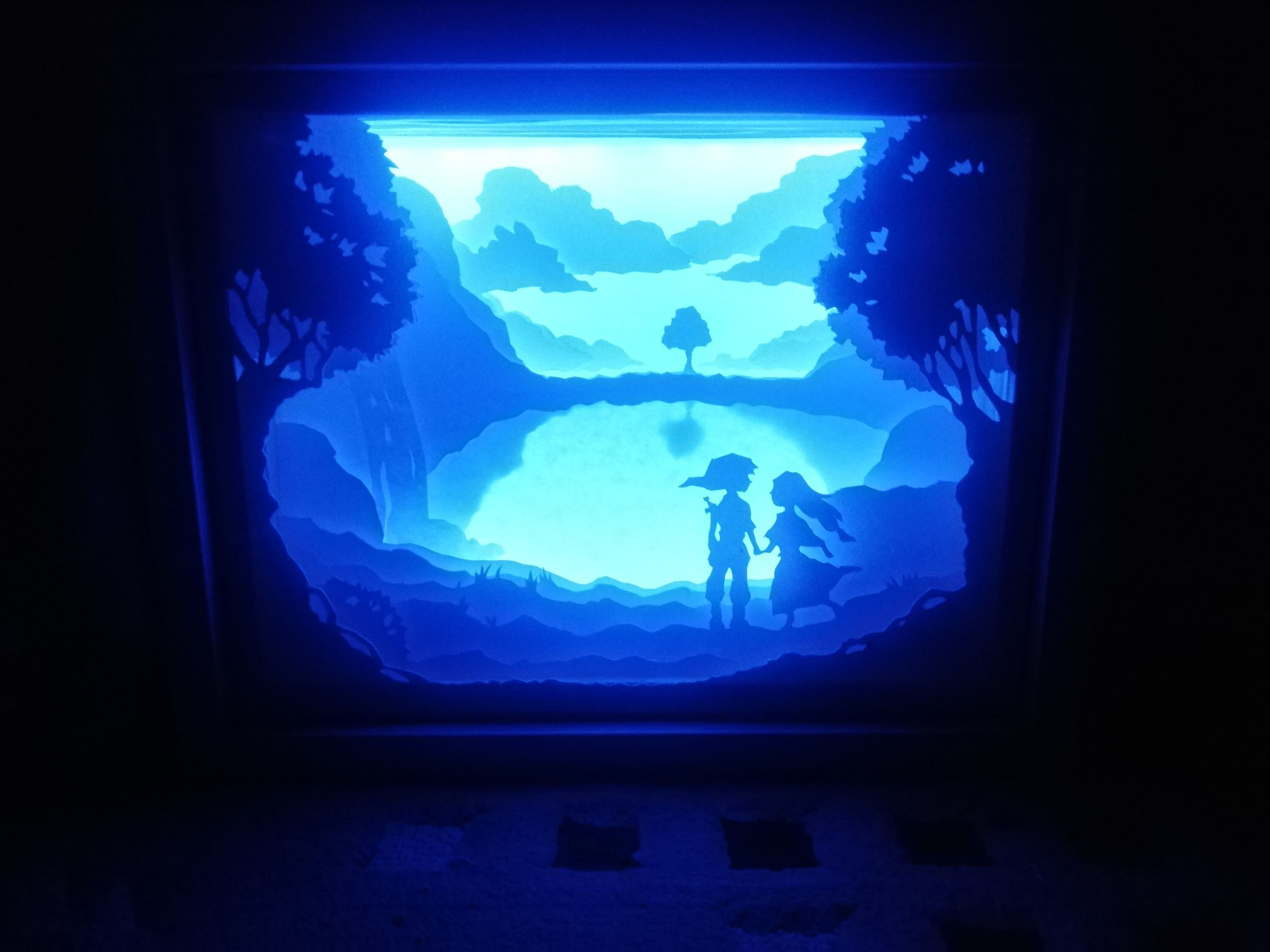 Paper Cut Shadow Box : 5 Steps (with Pictures) - Instructables