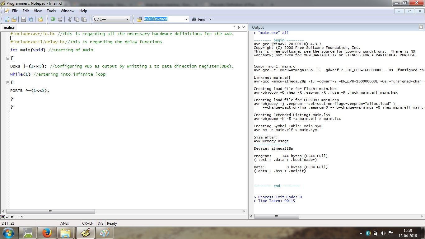 An Advanced Approach to Arduino & AVR Programming : 7 Steps - Instructables