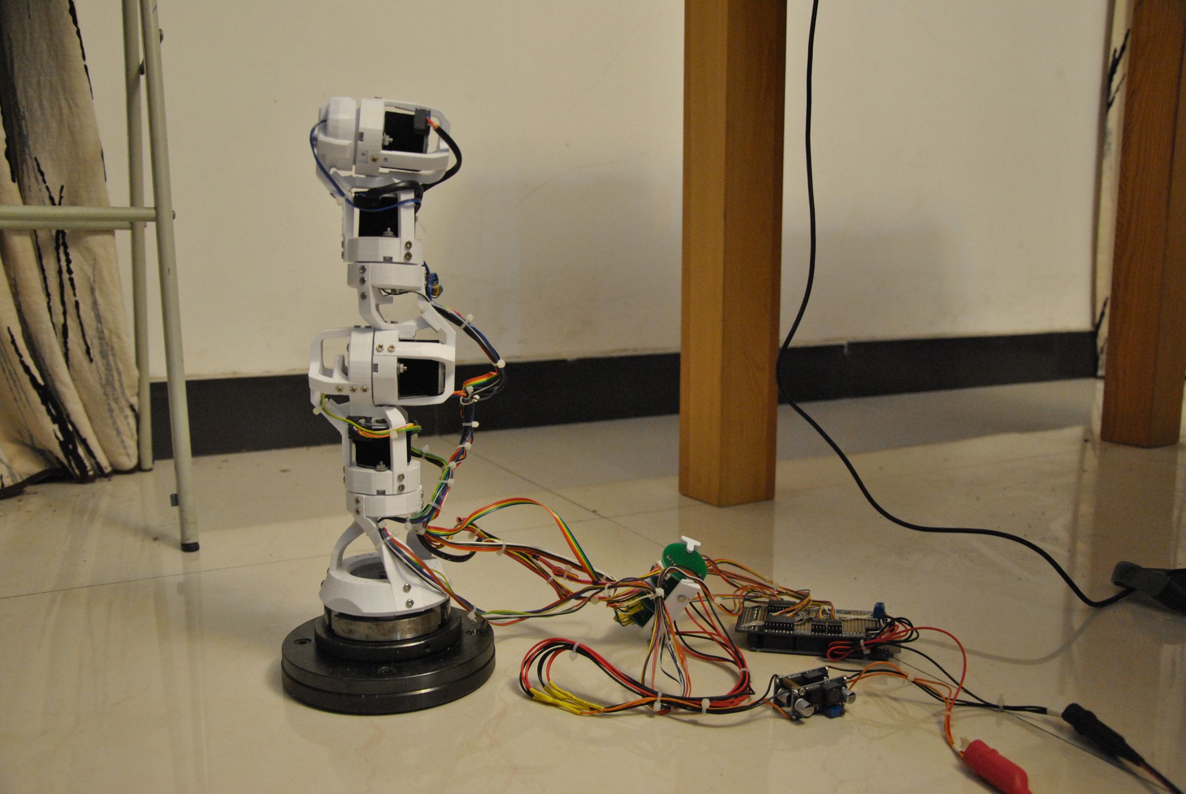 4 DOF Robot Arm (Fully 3D Printed) : 3 Steps (with Pictures ...