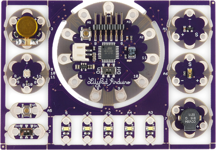 LilyPad Arduino Sensor Demo Mat : 9 Steps (with Pictures) - Instructables