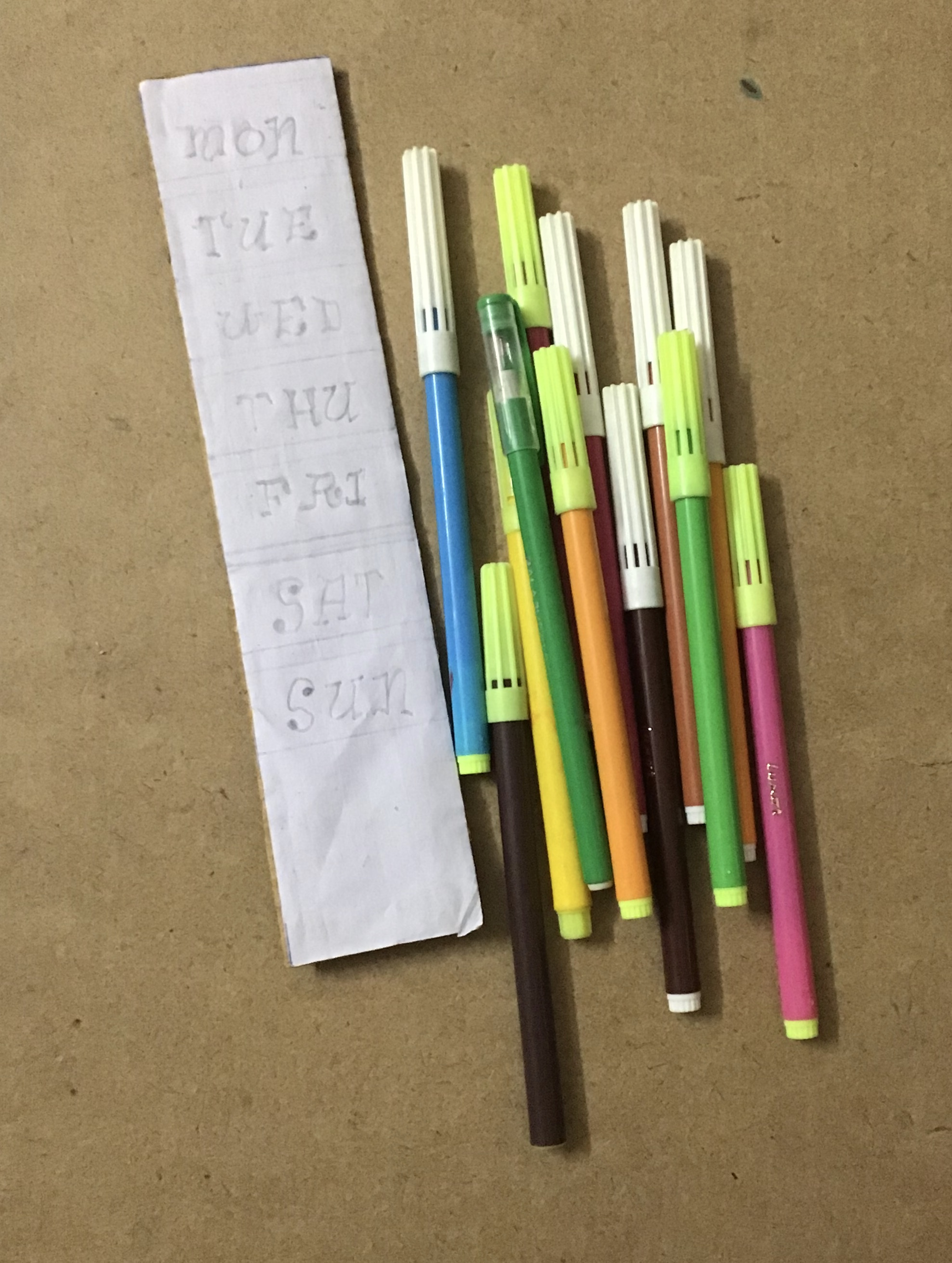 Make a Cryptic Calendar With Some Basic Stuff! : 12 Steps (with ...