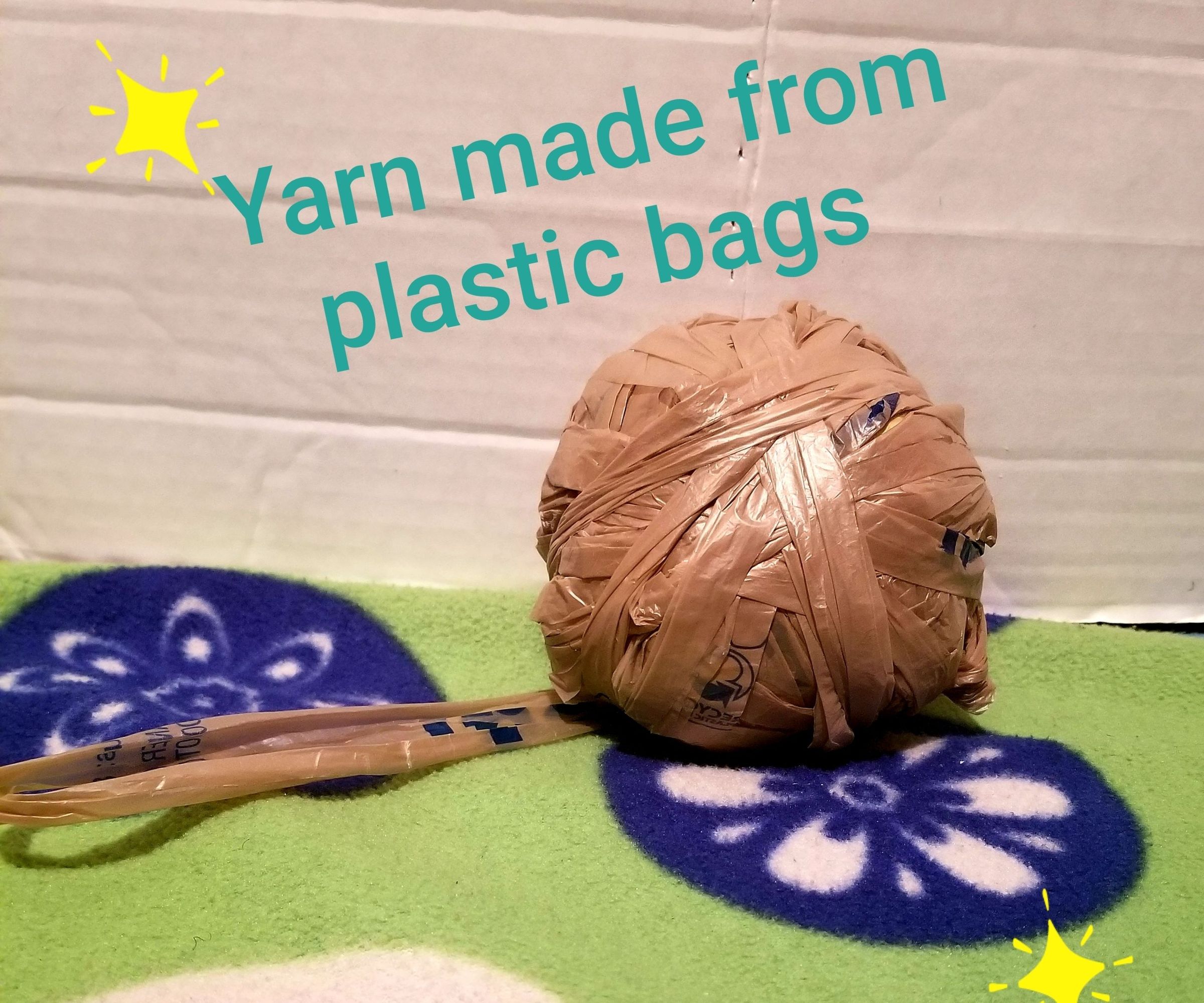 yarn made from plastic bags DIY Project to Discover - FindingDIY