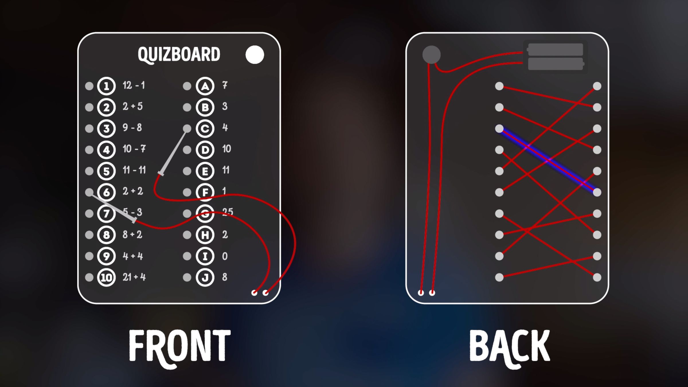 Making an Electronic Quiz Board for Kids : 10 Steps (with Pictures ...